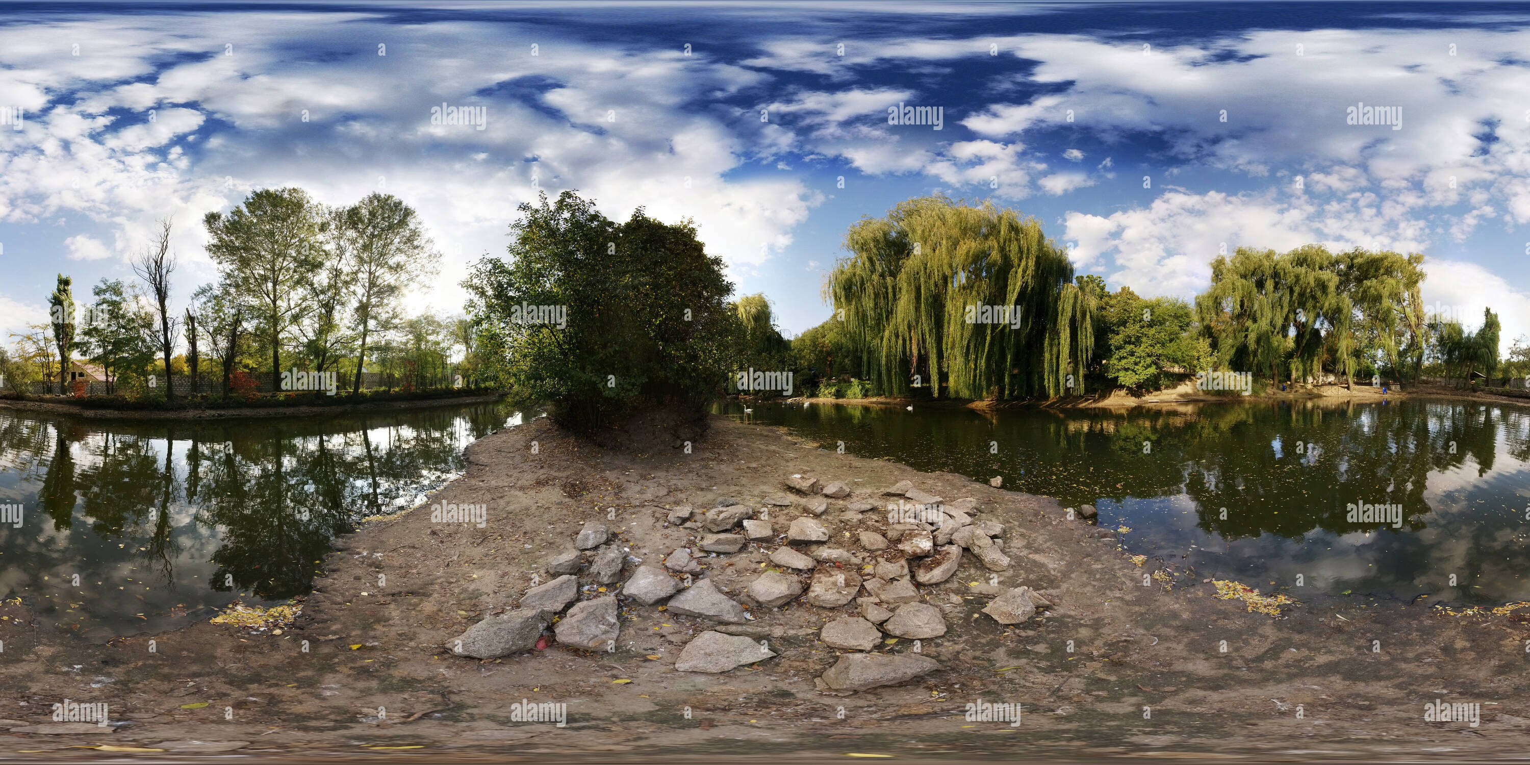360° view of Zoo Kishinev Moldova 2009 10 01 panorama 40 - Alamy