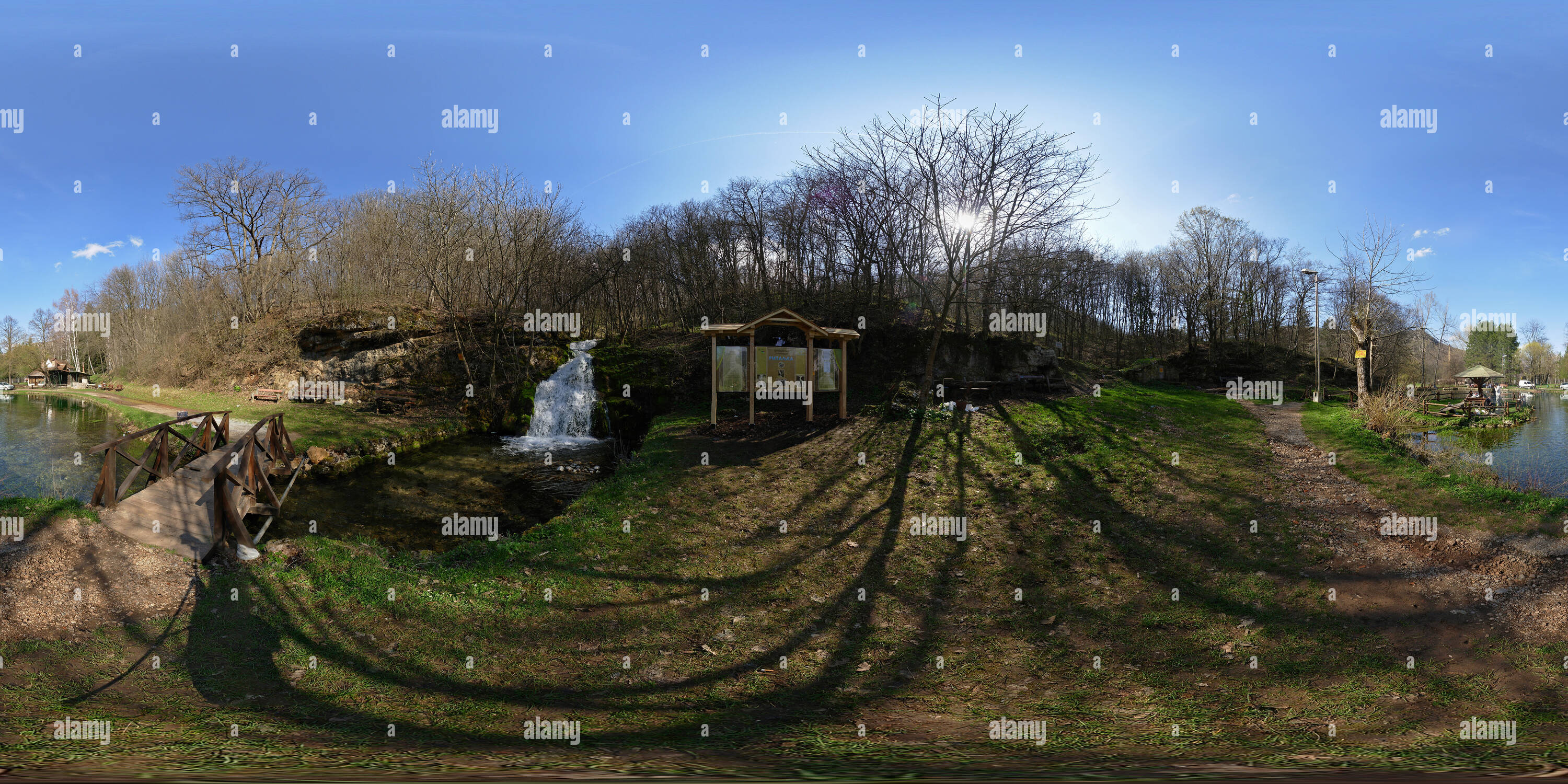360° view of Lake at Ozren mountain - Alamy