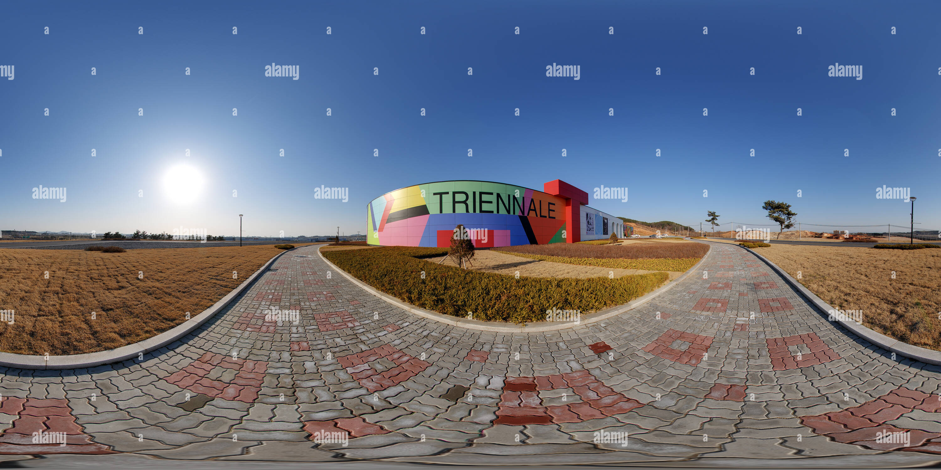 360° view of MDC Triennale Exhibition Hall - Alamy