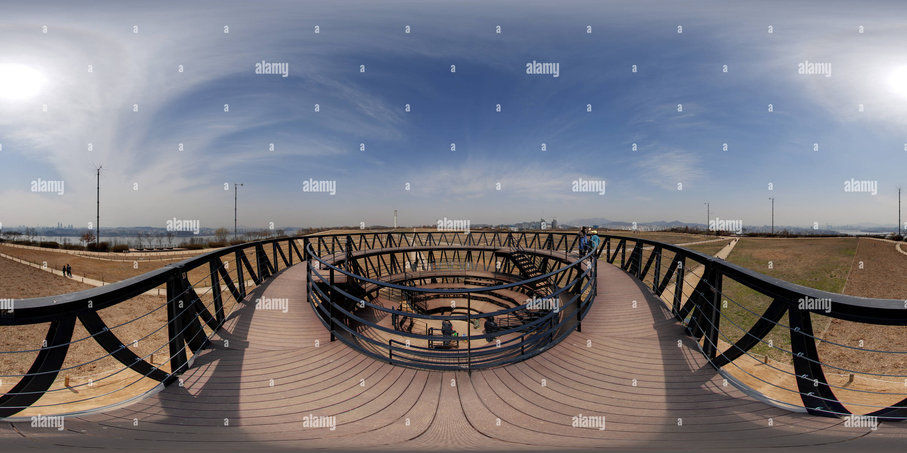360° view of Observatory of Hope, Sky Park - Alamy