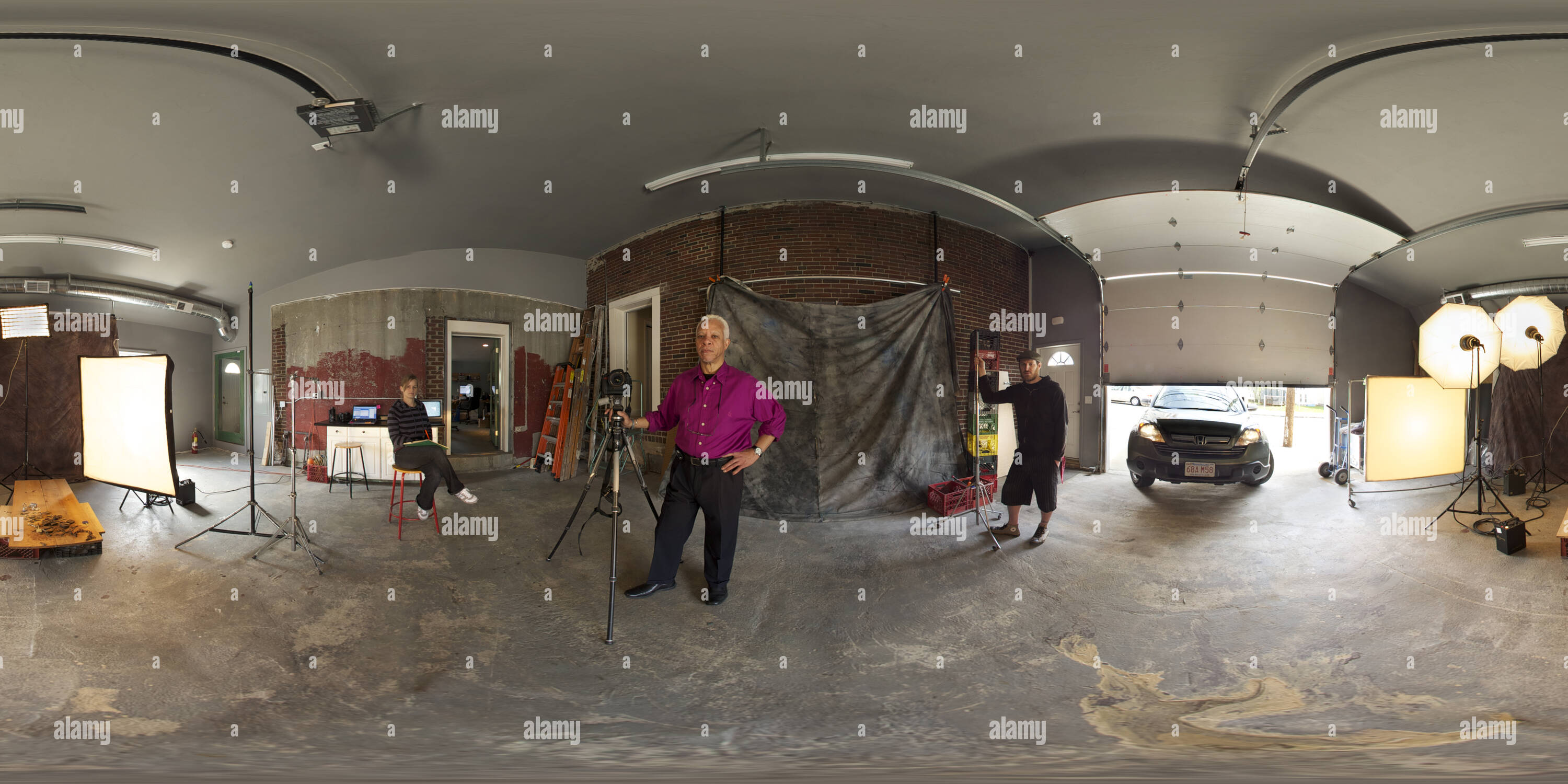 360° view of Lou Jones Photography Studio - Alamy