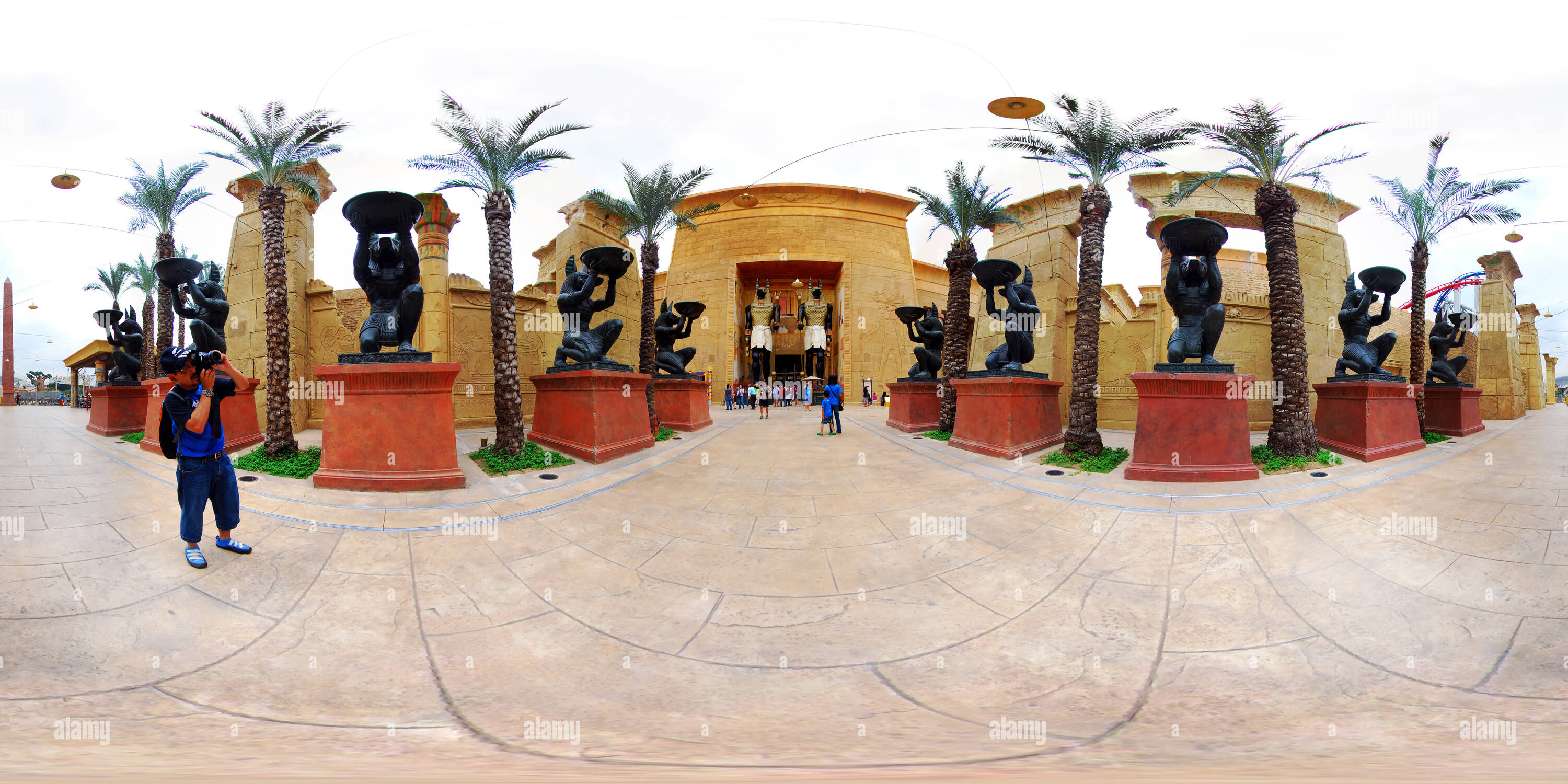 Ancient egypt theme park hi-res stock photography and images - Alamy