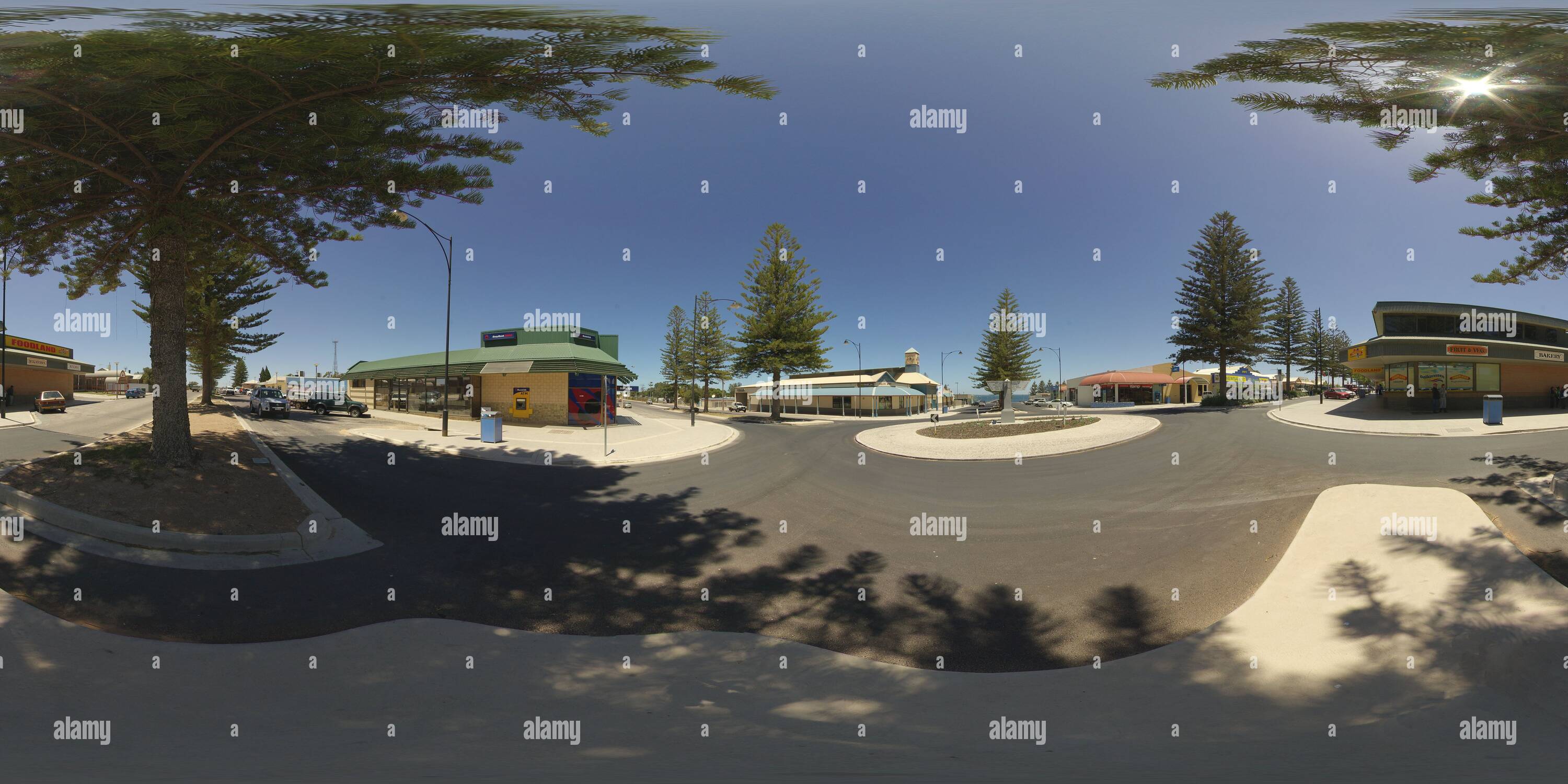 360° view of Ceduna Town Centre - Alamy