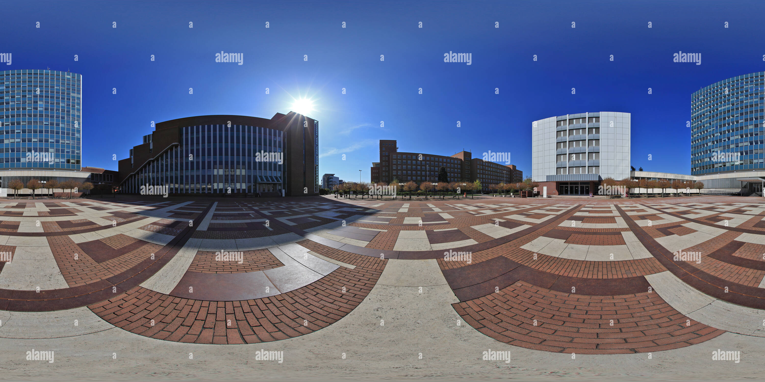 360° view of Siemens -red square - Alamy