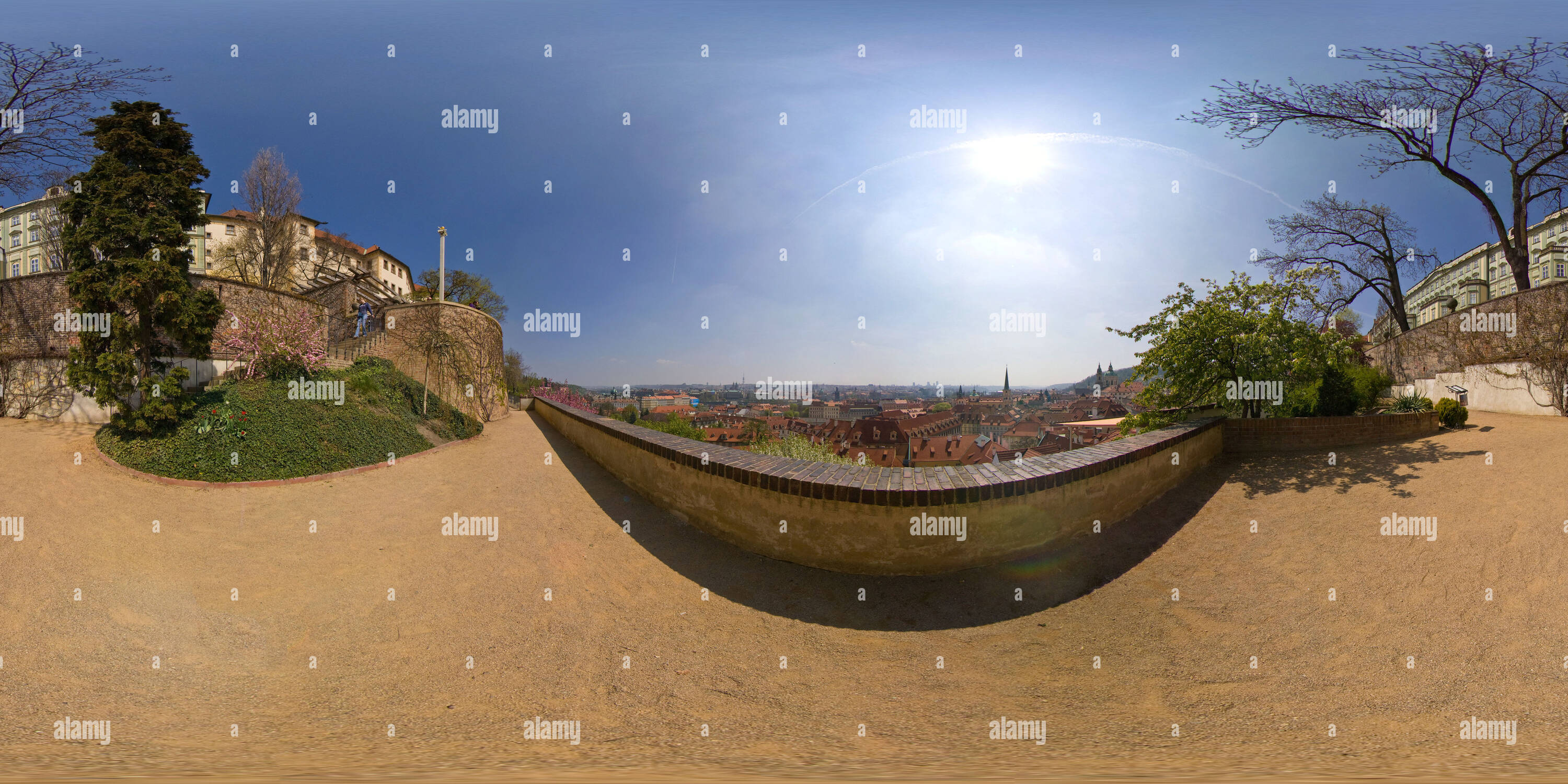 360° view of The Ledeburg Garden - Alamy