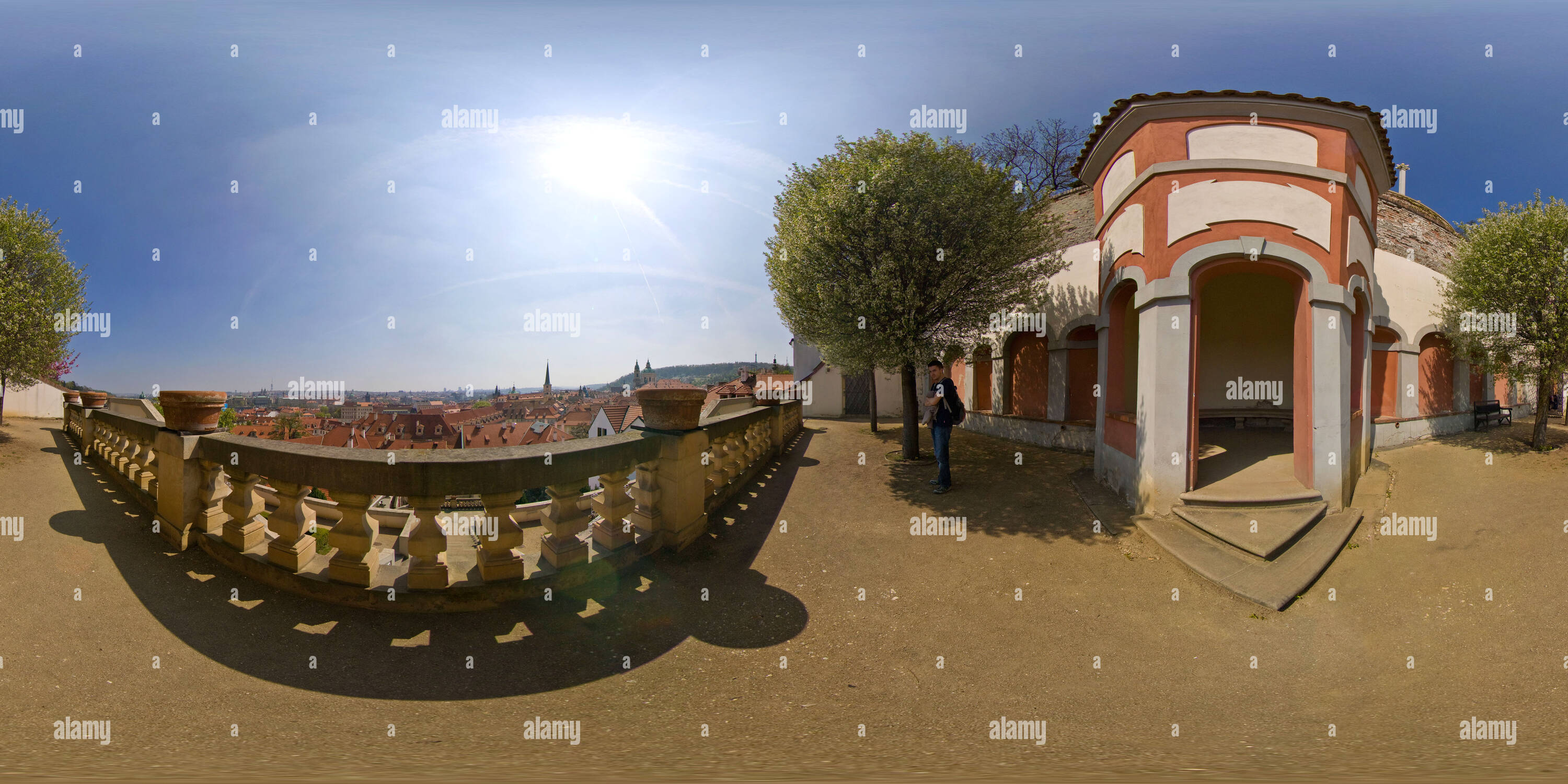 360° view of The Ledeburg Garden - Alamy