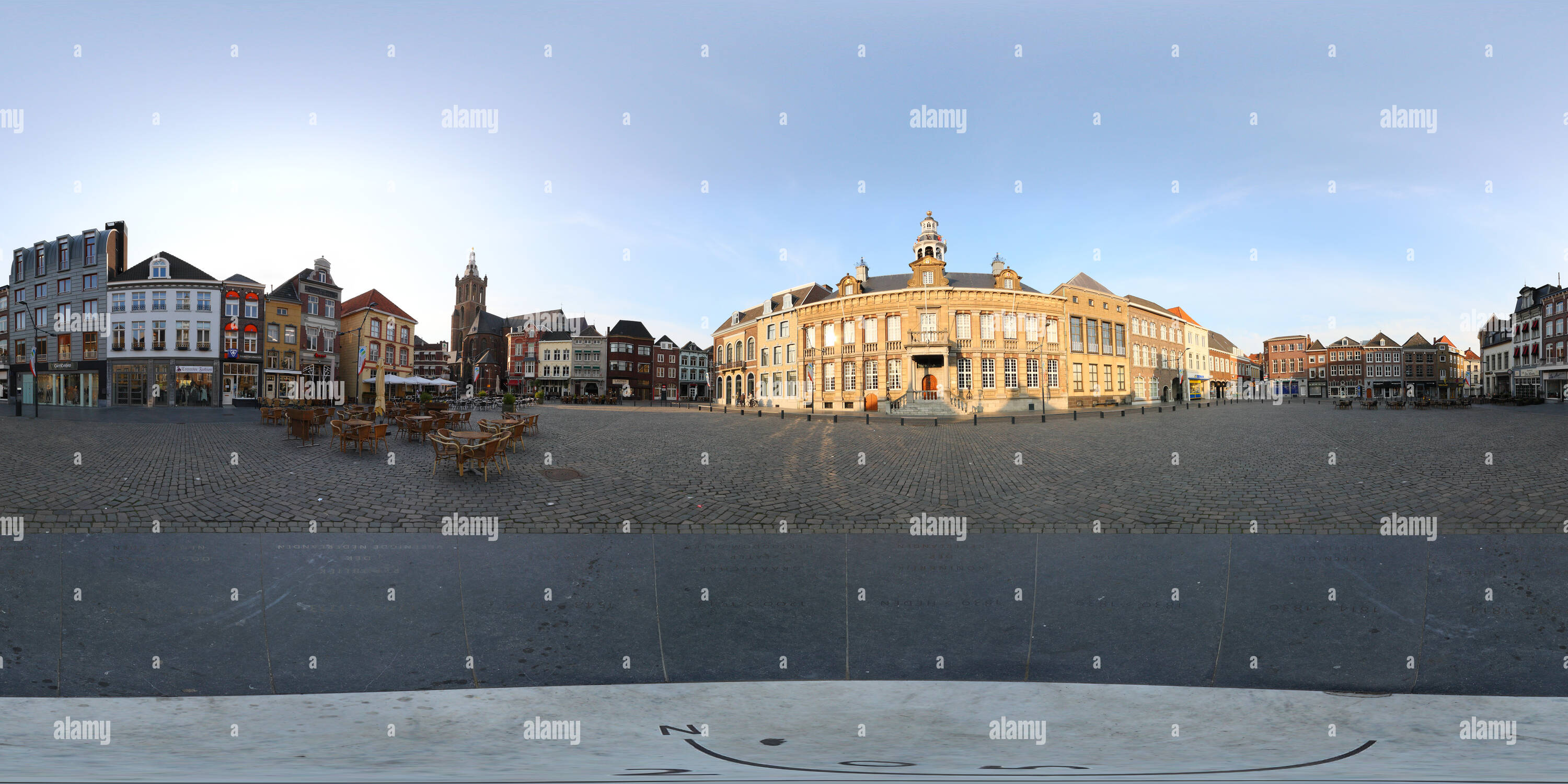360° view of Main square of Roermond, Netherland - Alamy