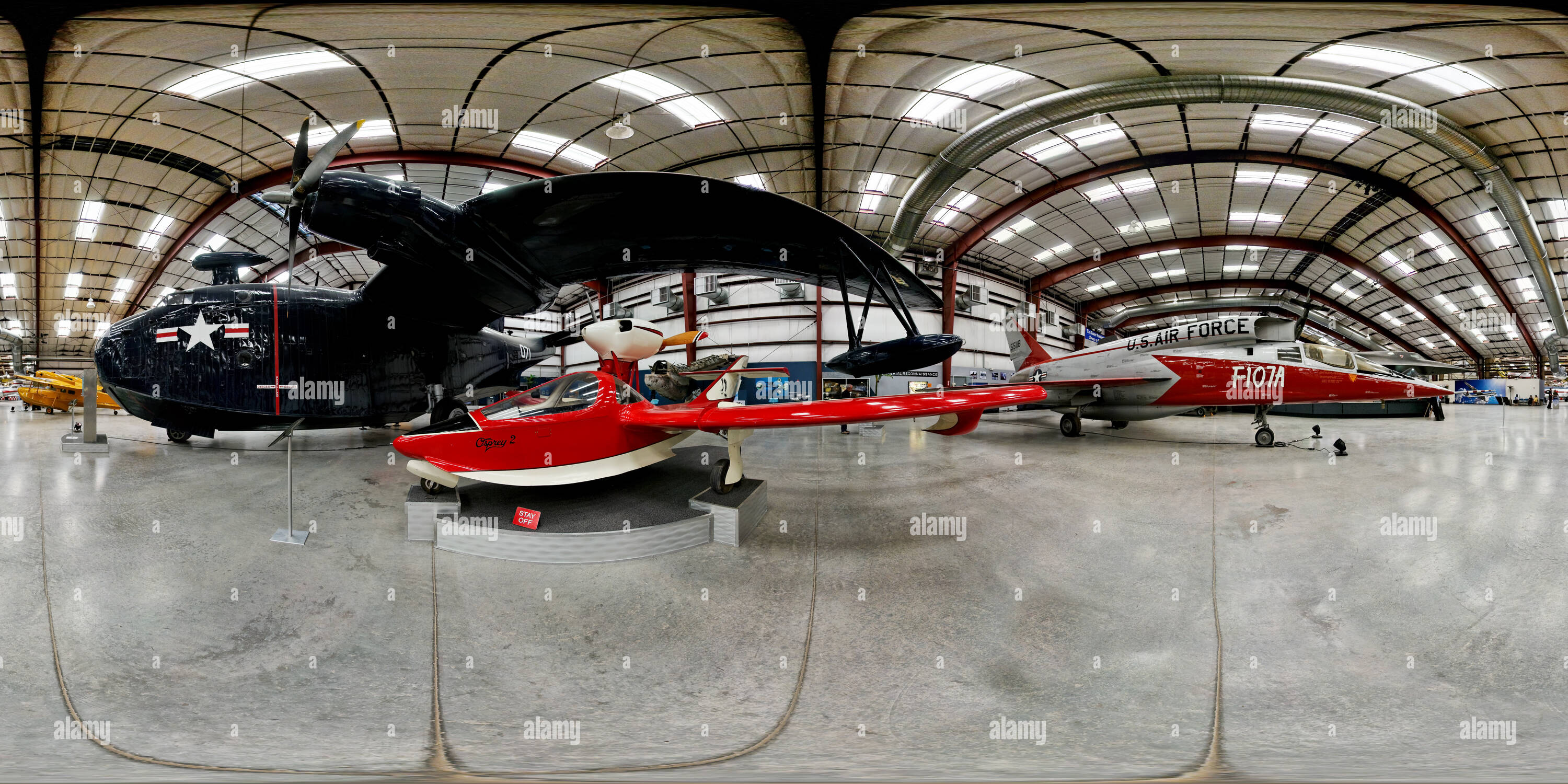 360° view of Osprey 2, Pima Air & Space Museum, Tucson - Alamy