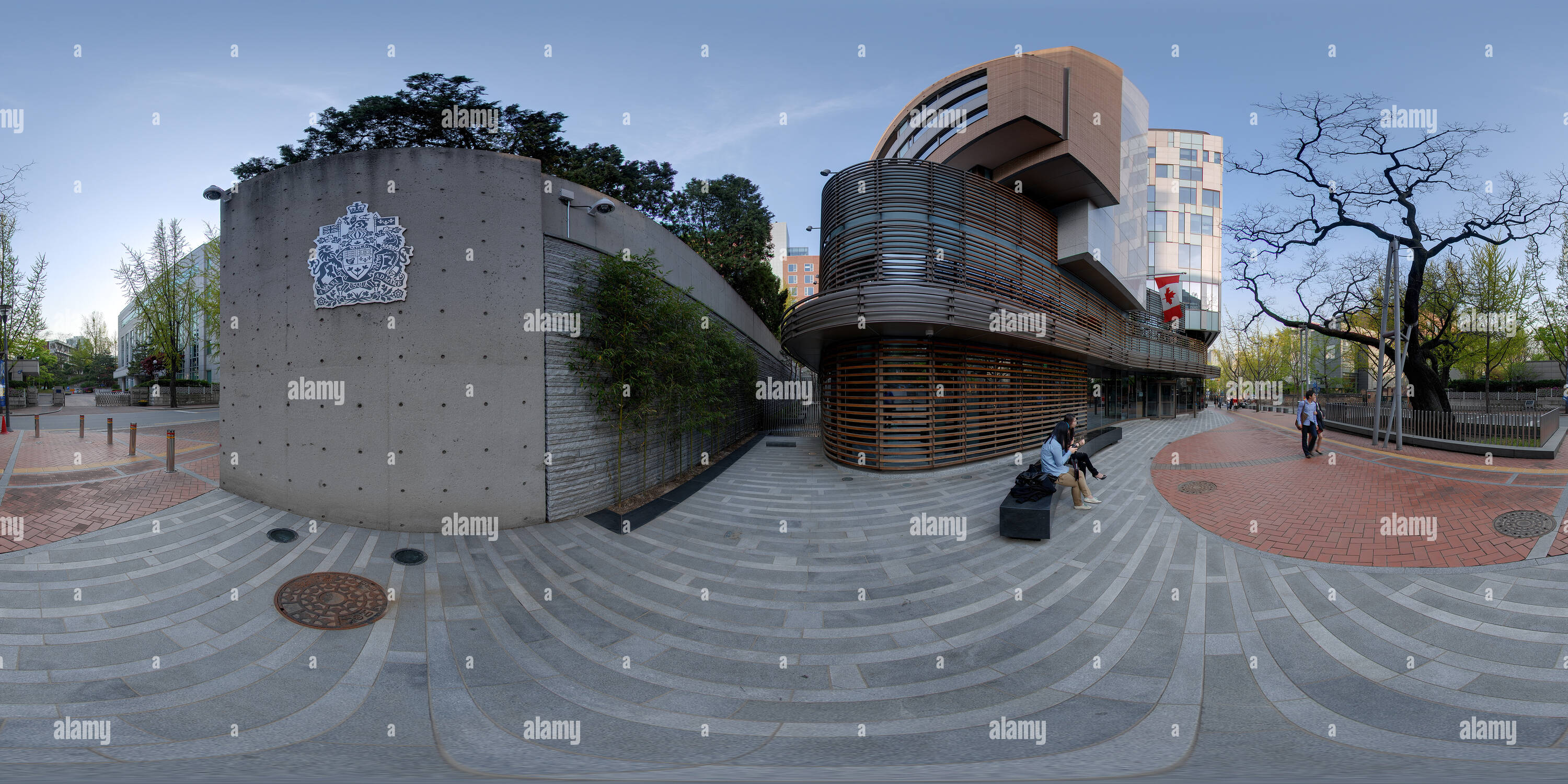 360° view of The Canadian Embassy building - Alamy