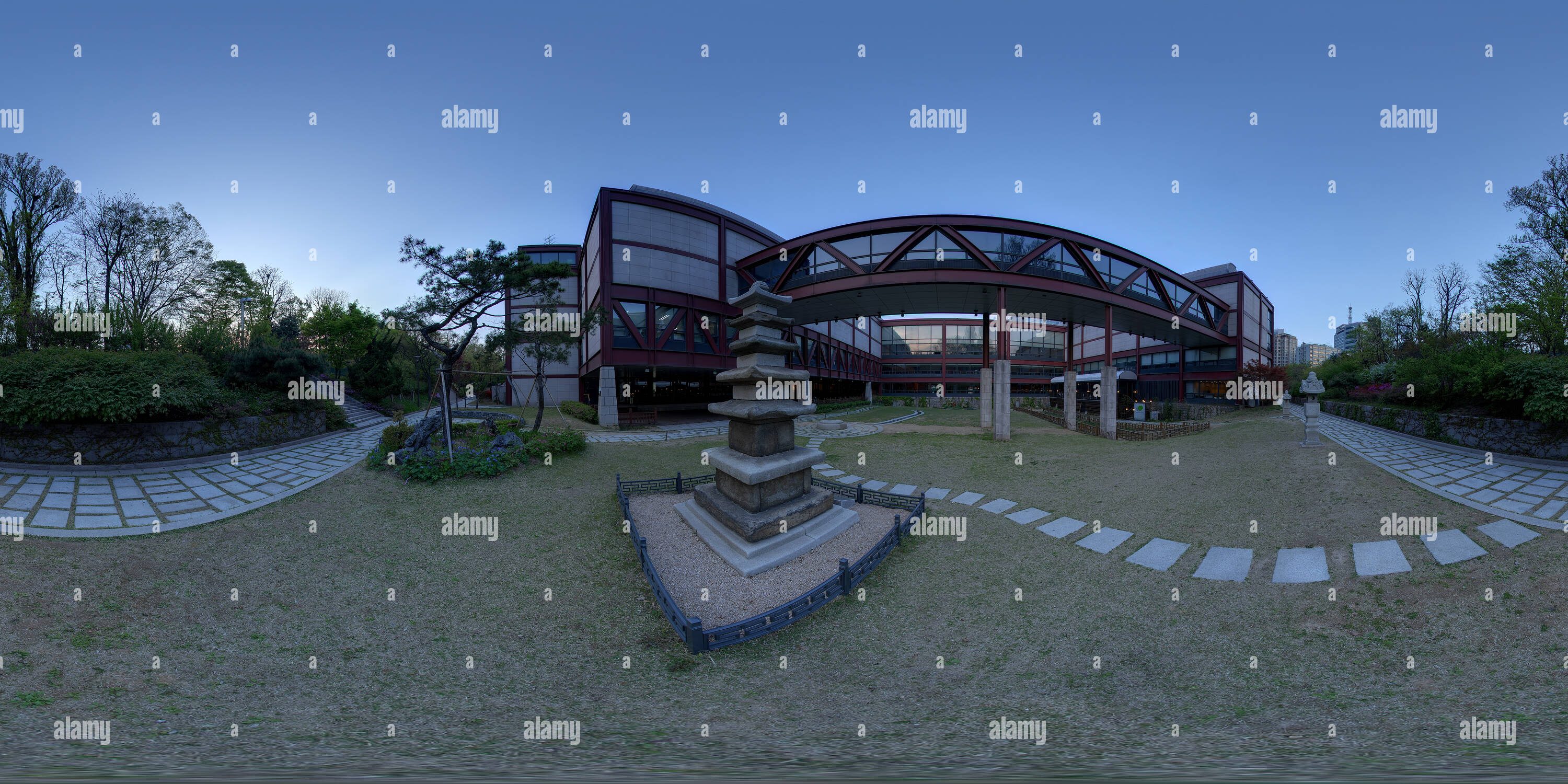 360° view of Backyard of Seoul History Museum - Alamy