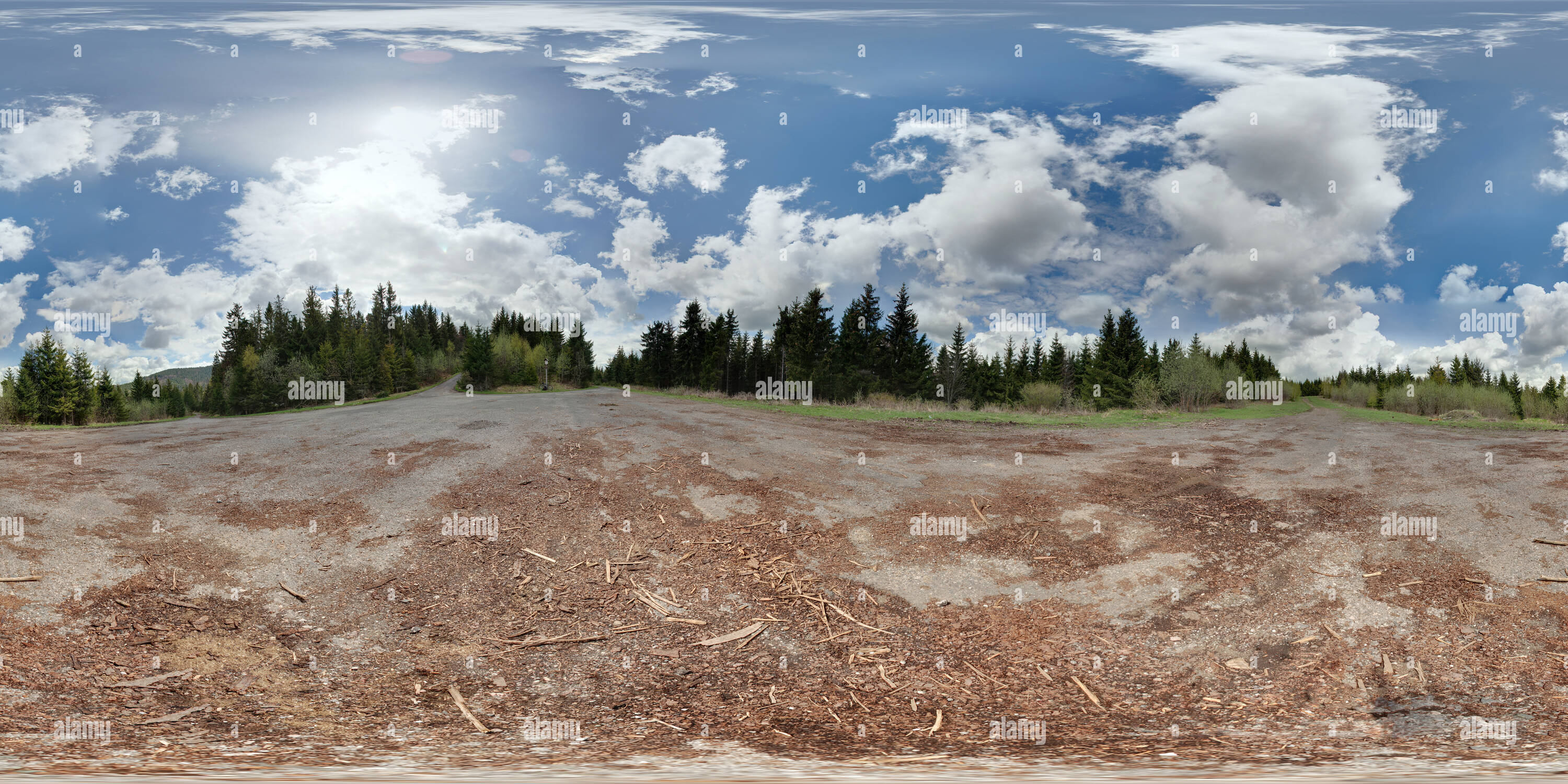 360° view of Little Vaclavak in Levocske mountains - Alamy