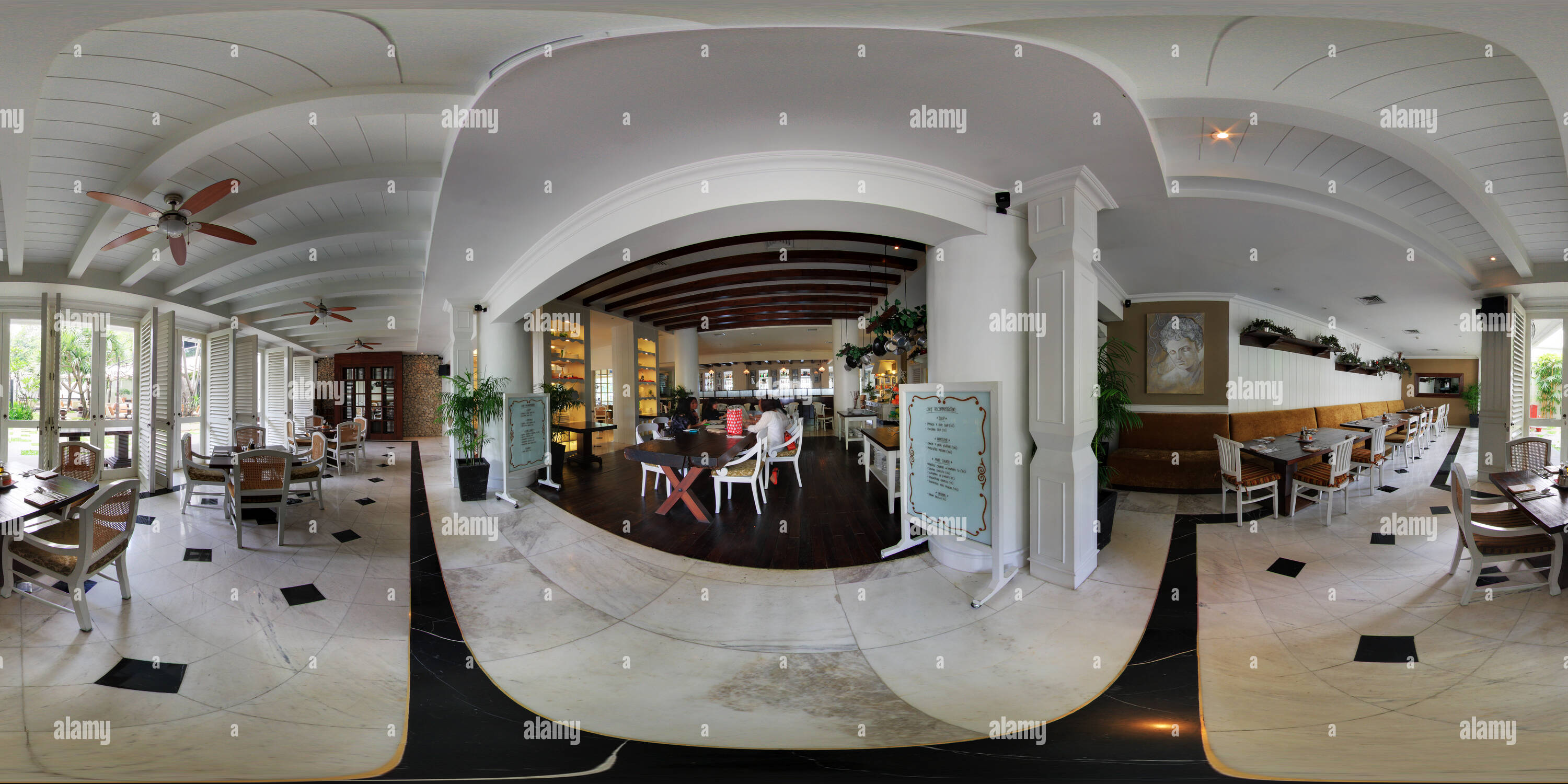 360° view of The Kuningan Suites - Pastis Cafe - Alamy