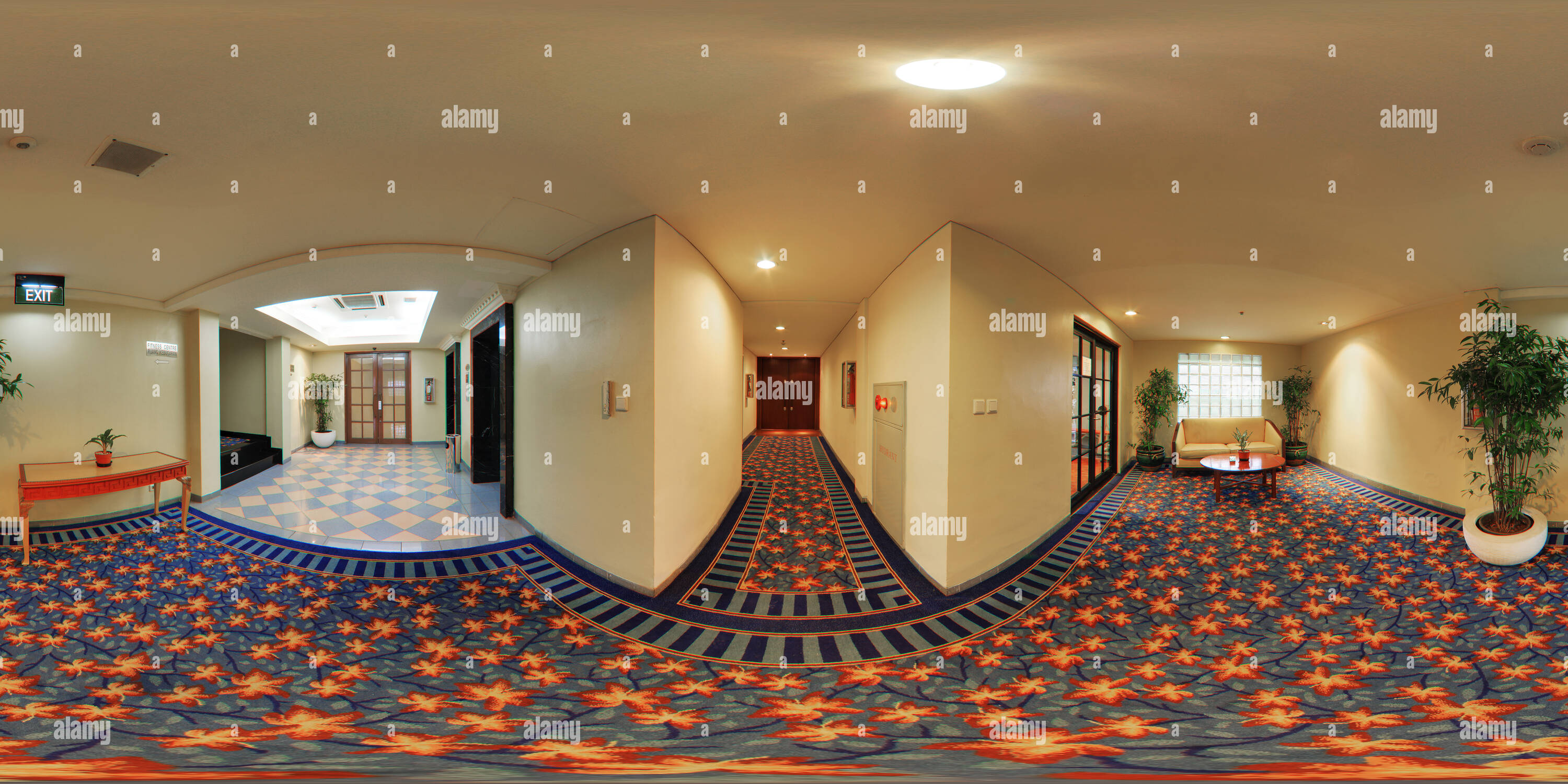 360° view of The Kuningan Suites Penthouse - Entrance - Alamy