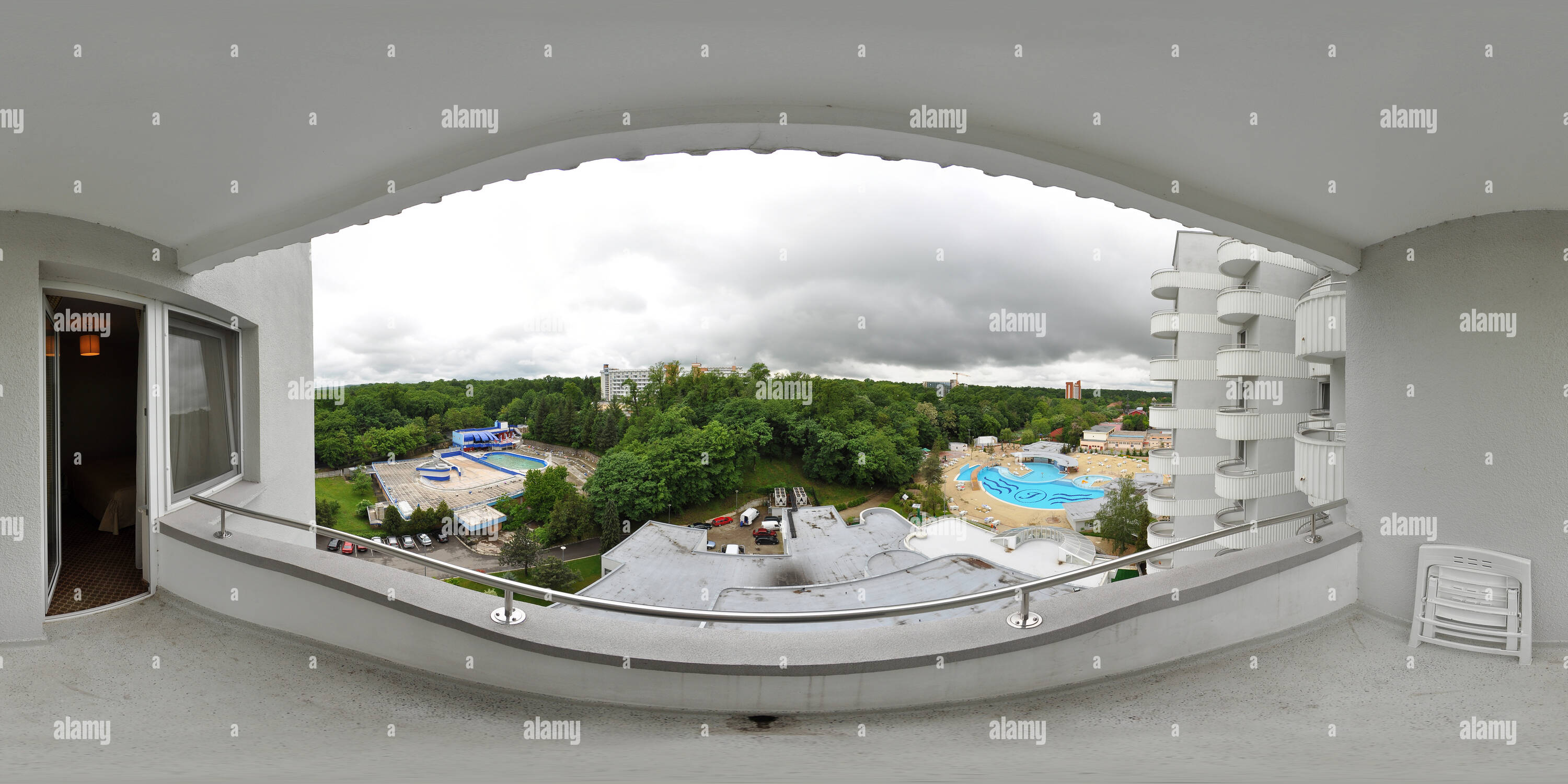 360° view of Băile Felix, Oradea, Romania - Alamy