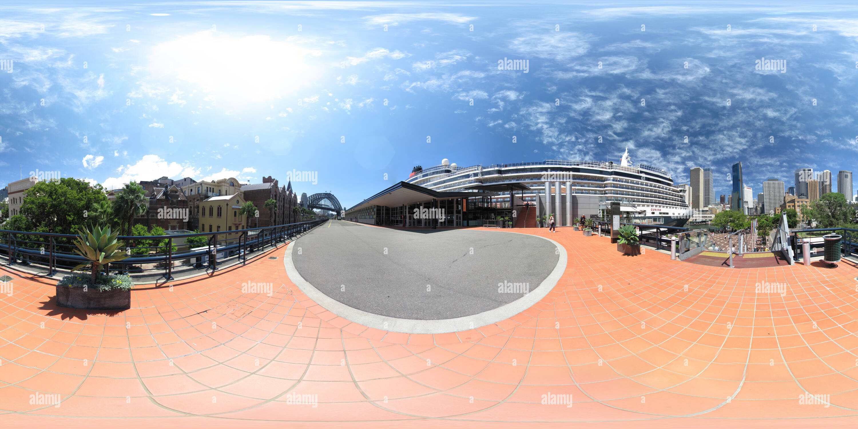360° view of Circular Quay, Sydney - Alamy