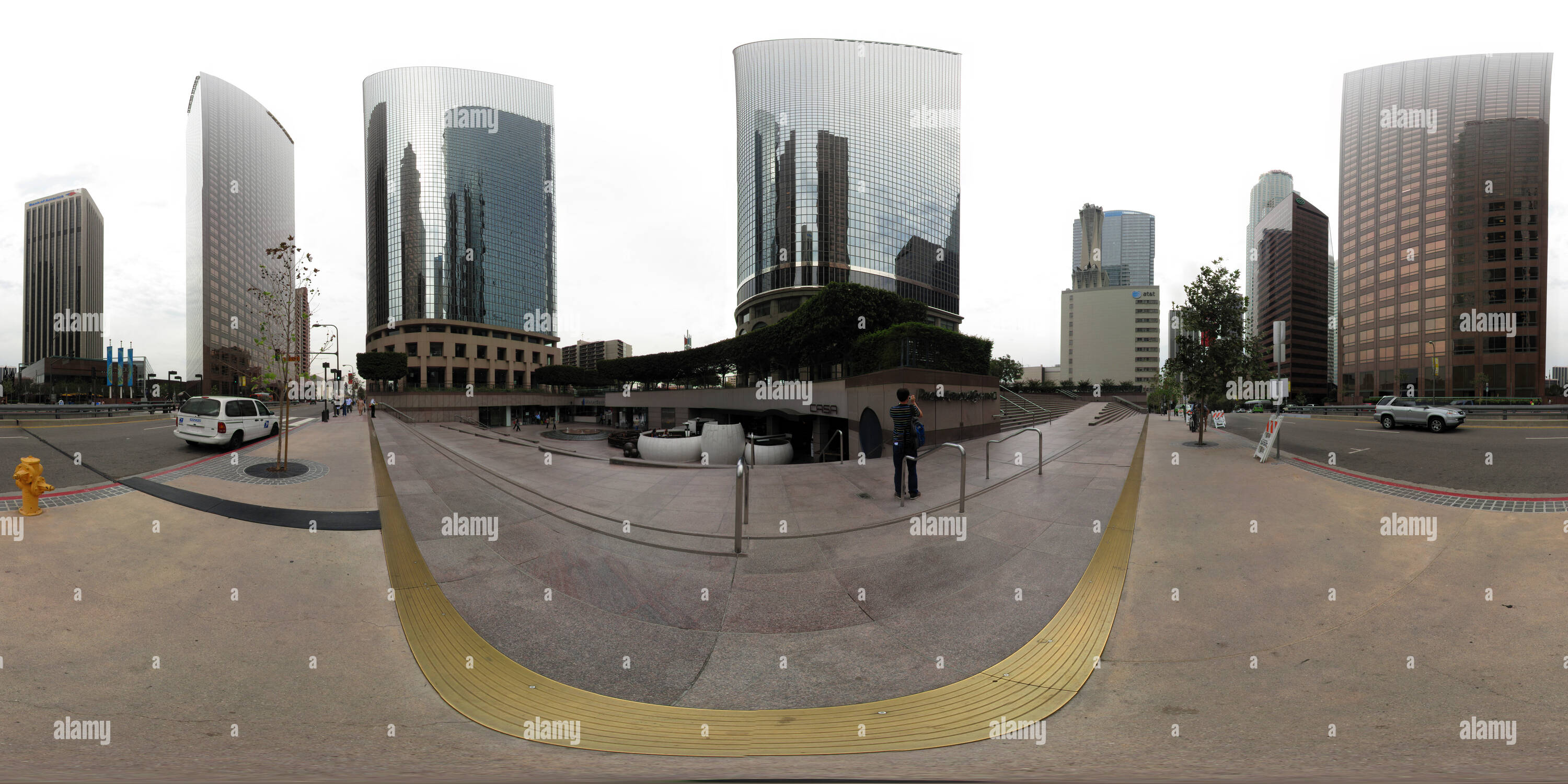 360° view of Two California Plaza - Alamy