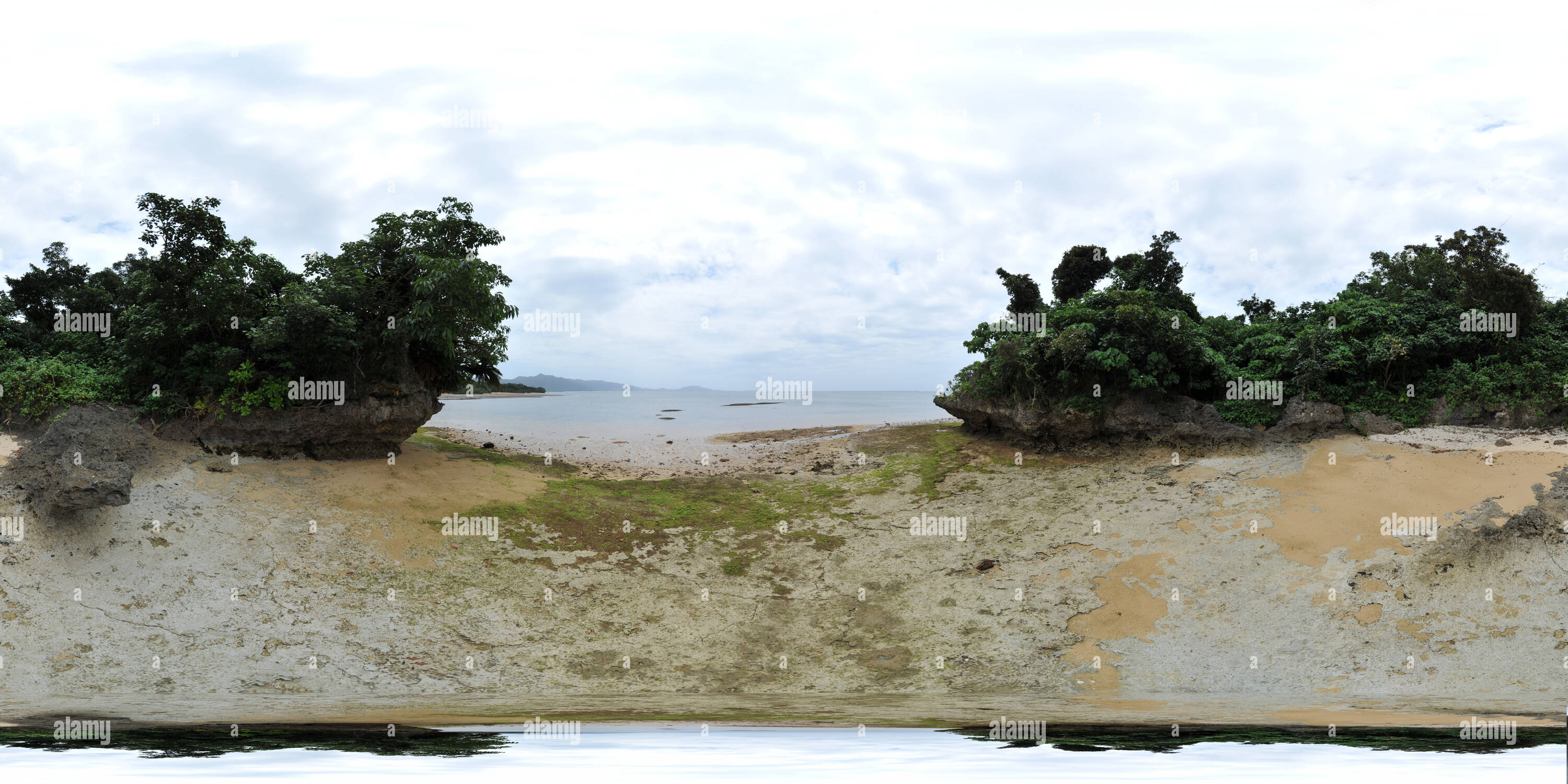 360° view of Ishigaki Beach, Okinawa, Japan - Alamy