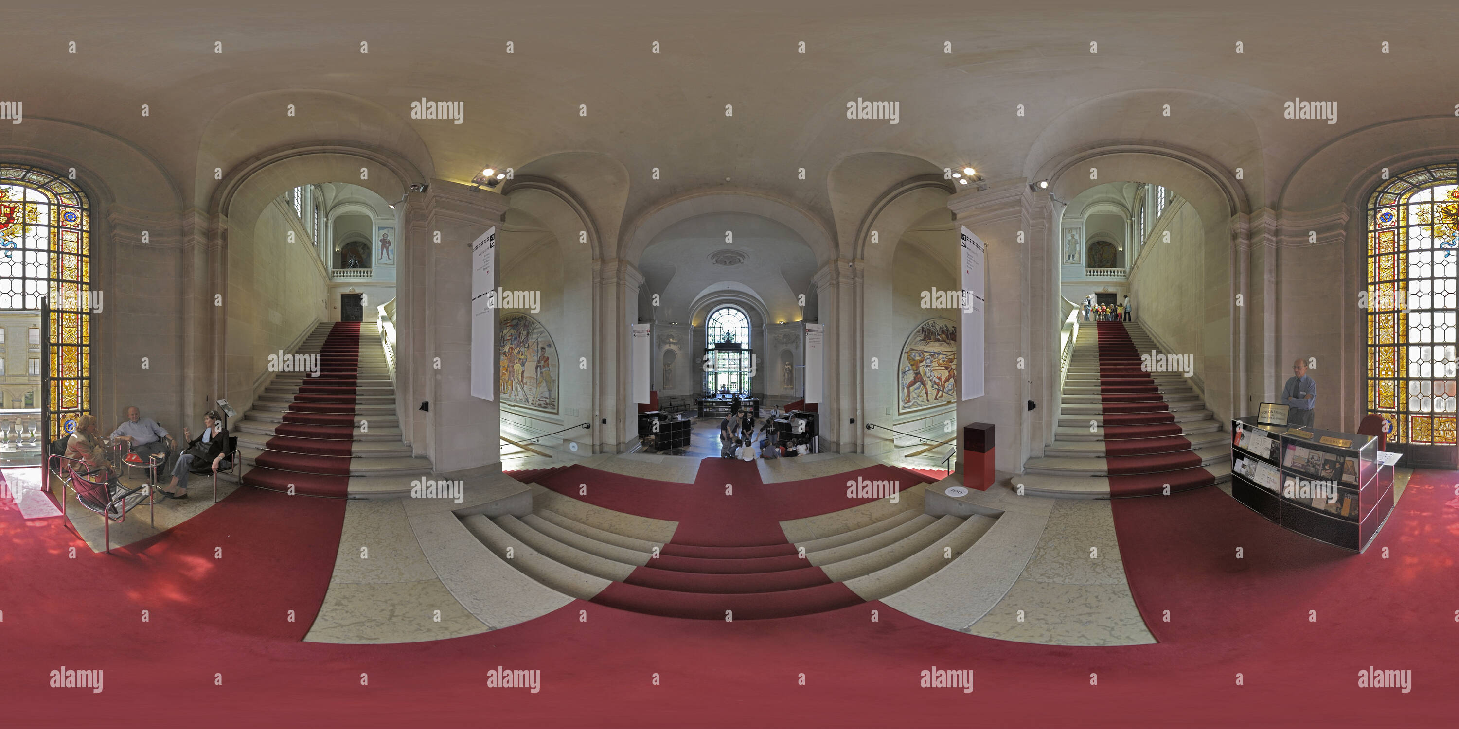 360° view of Museum of Art and History Lobby - Alamy