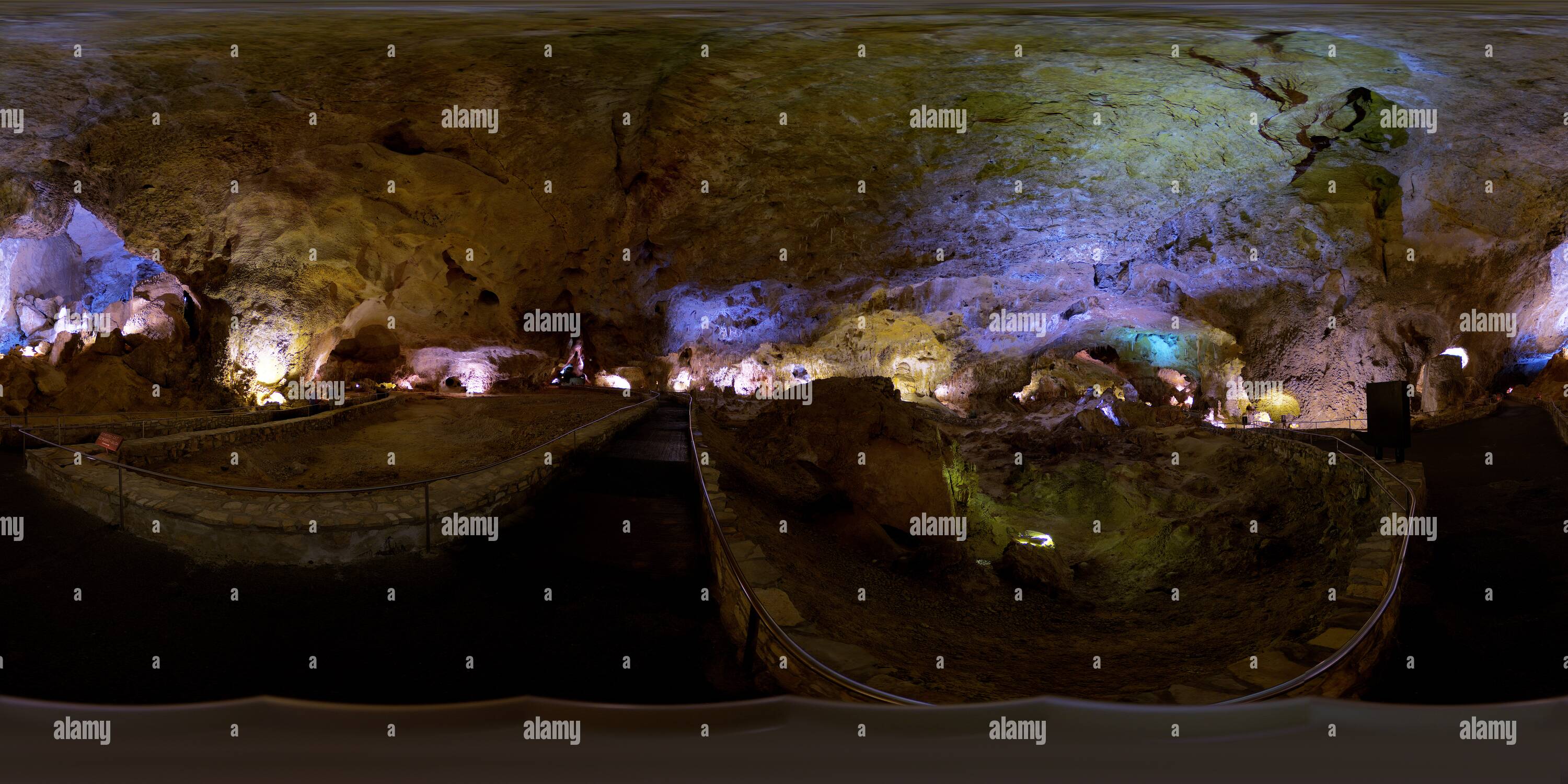 360° view of Carlsbad Caverns 1 - Alamy
