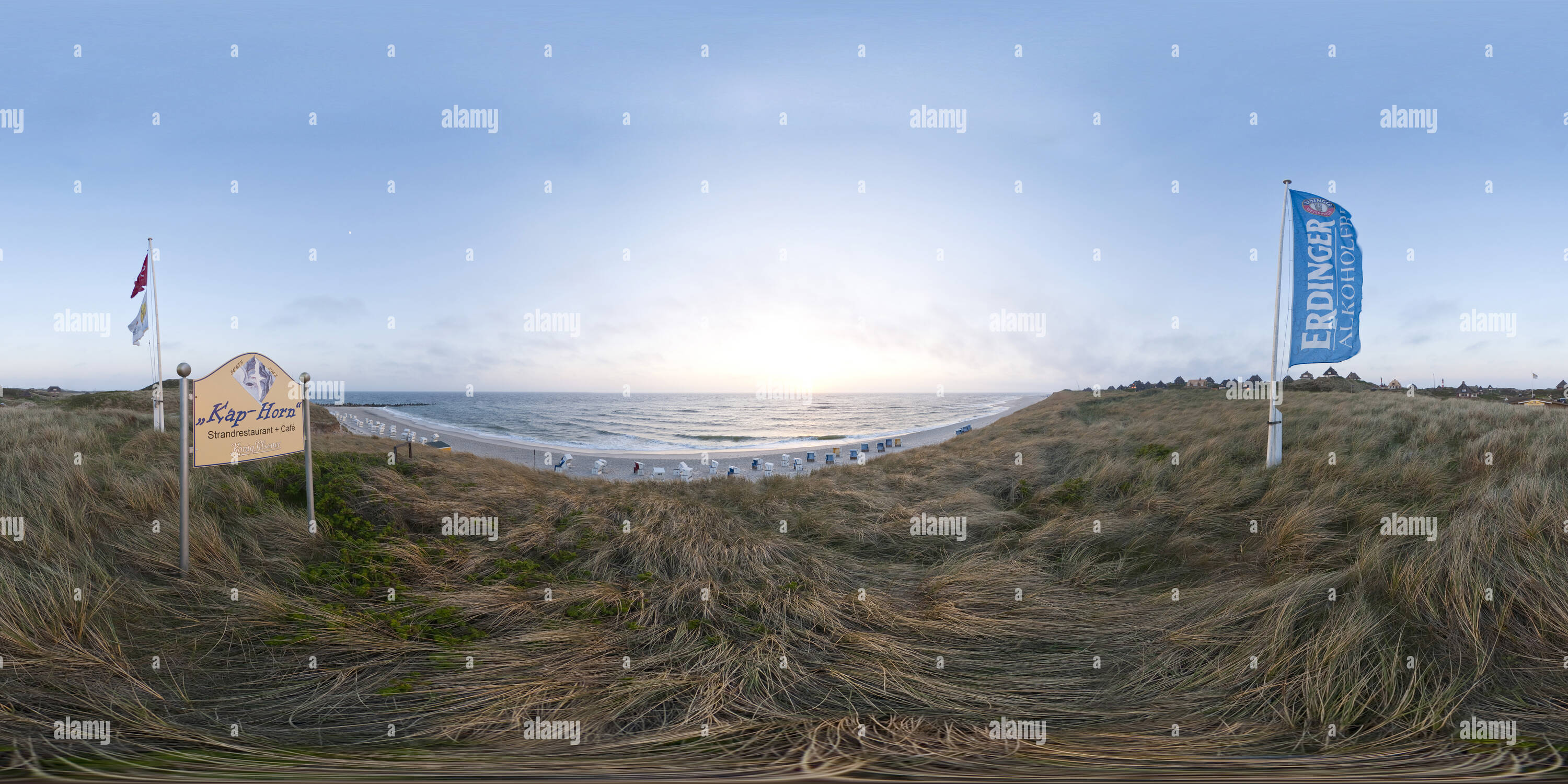 360° view of Sylt. Hörnum. Kap-Horn - Alamy
