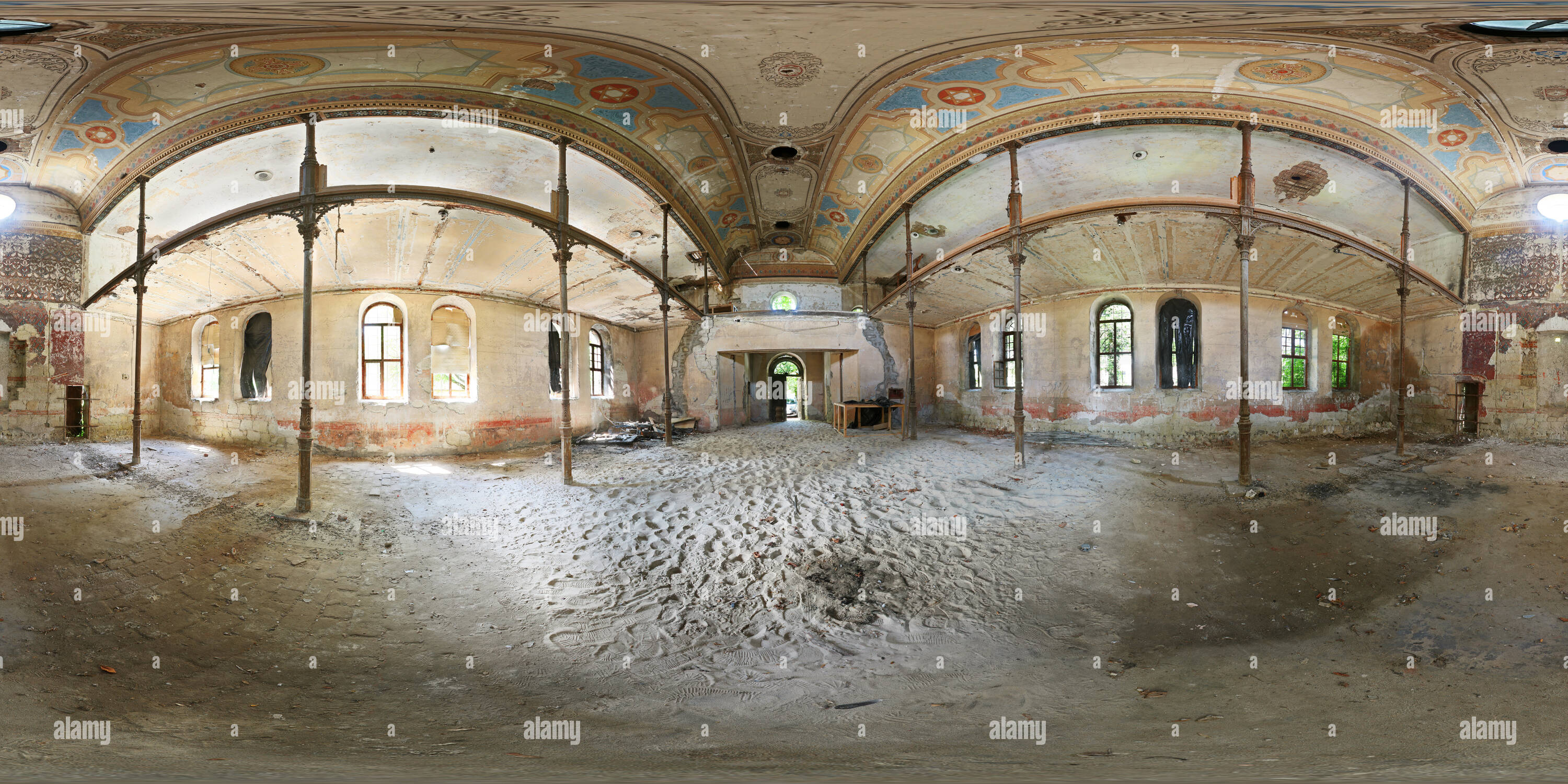 360° view of Synagogue in Levice - Slovakia - Alamy