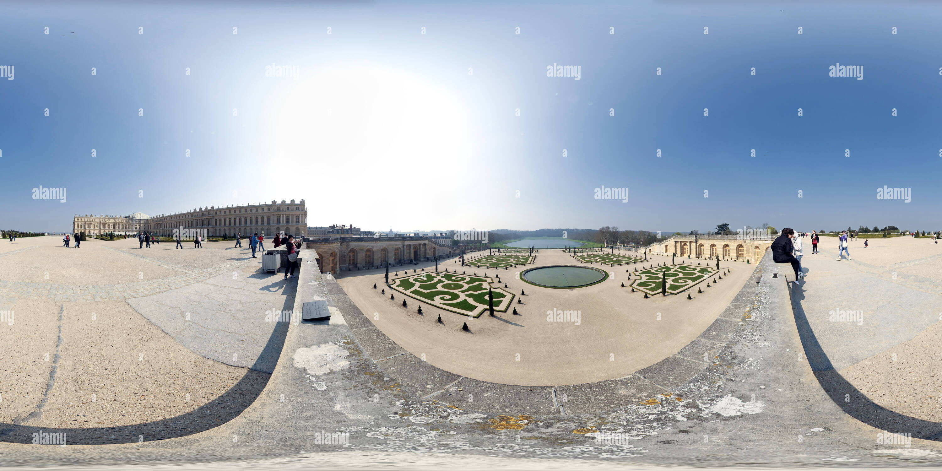 360° view of Orangerie du Château de Versailles - Alamy