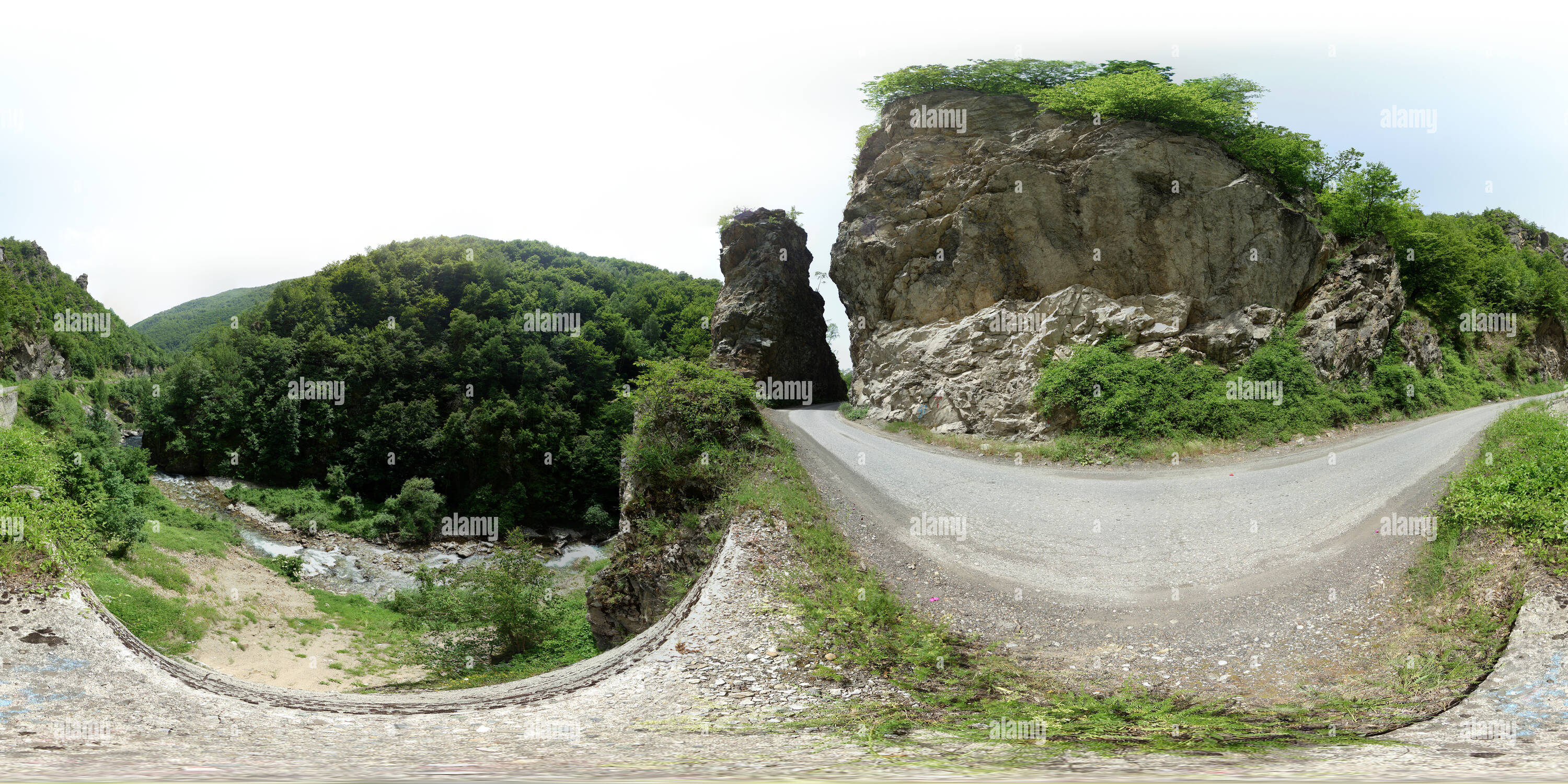 360° view of Zdravac on road to Jelovica - Alamy