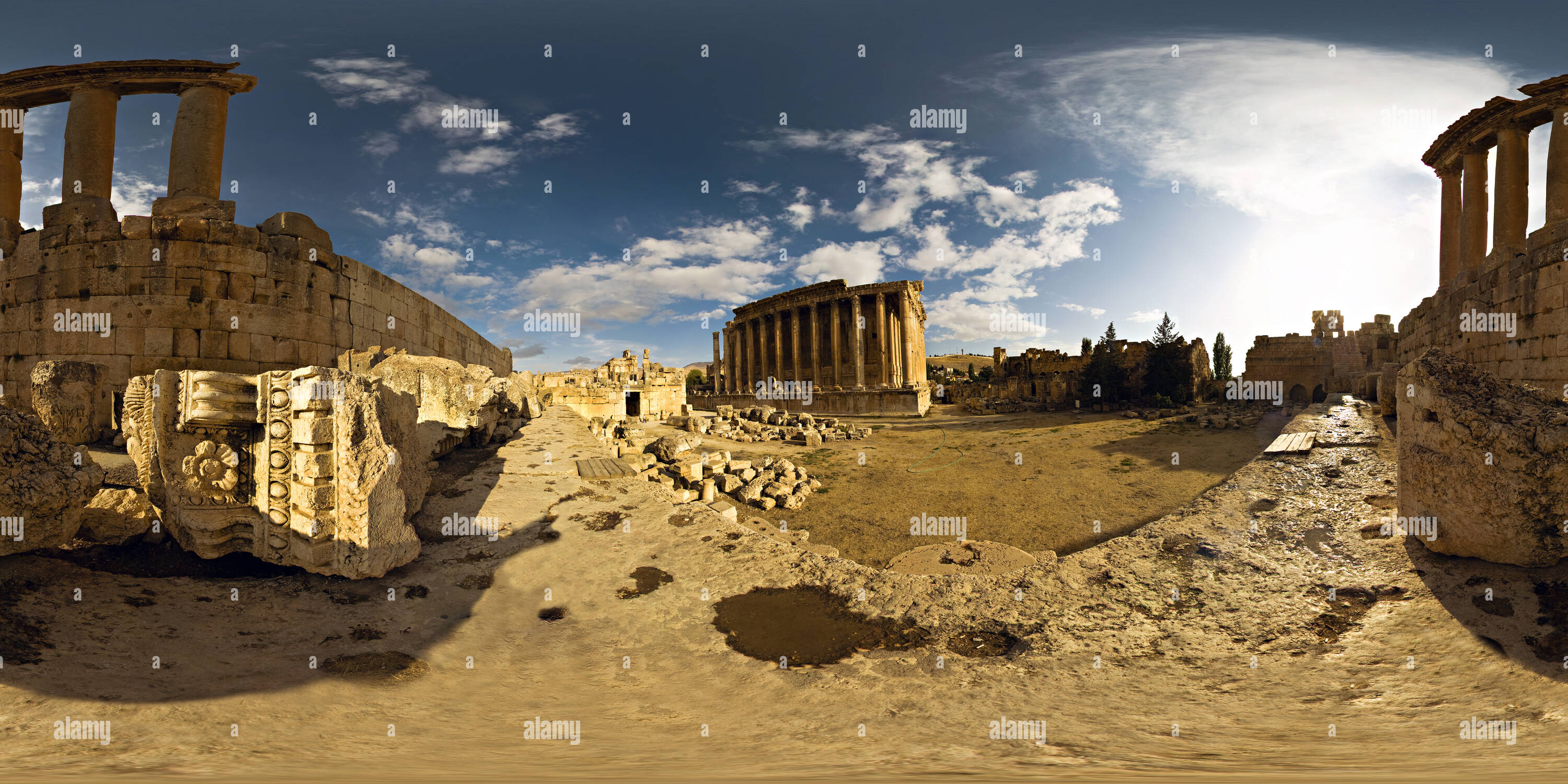 360° view of Jupiter & Bacchus - Alamy