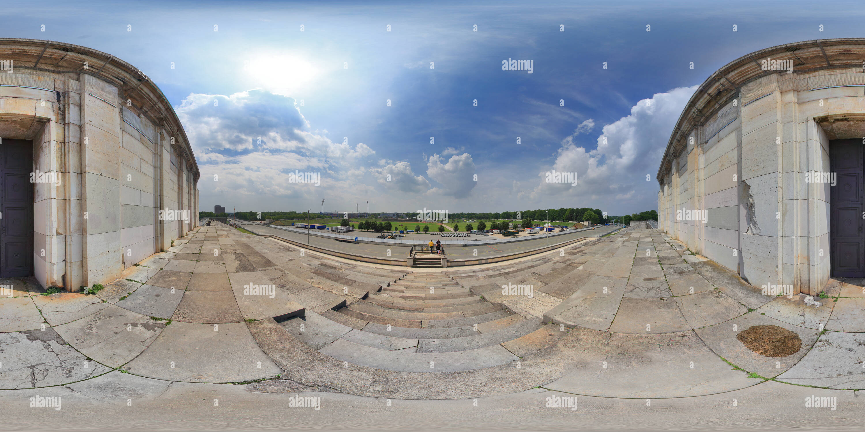 Zeppelin grandstand hi-res stock photography and images - Alamy