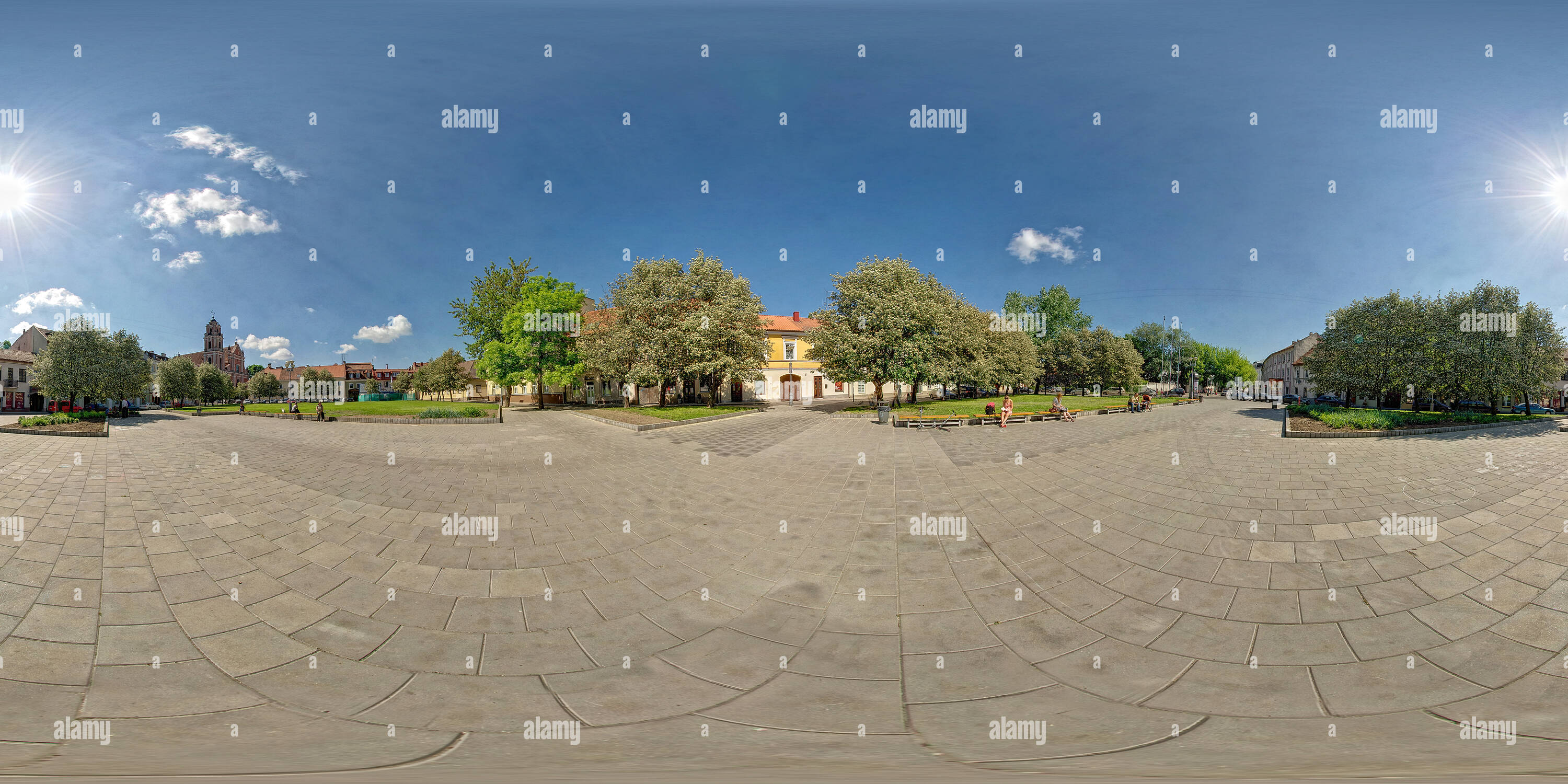 360° view of Victims of the Ghetto Square - Alamy