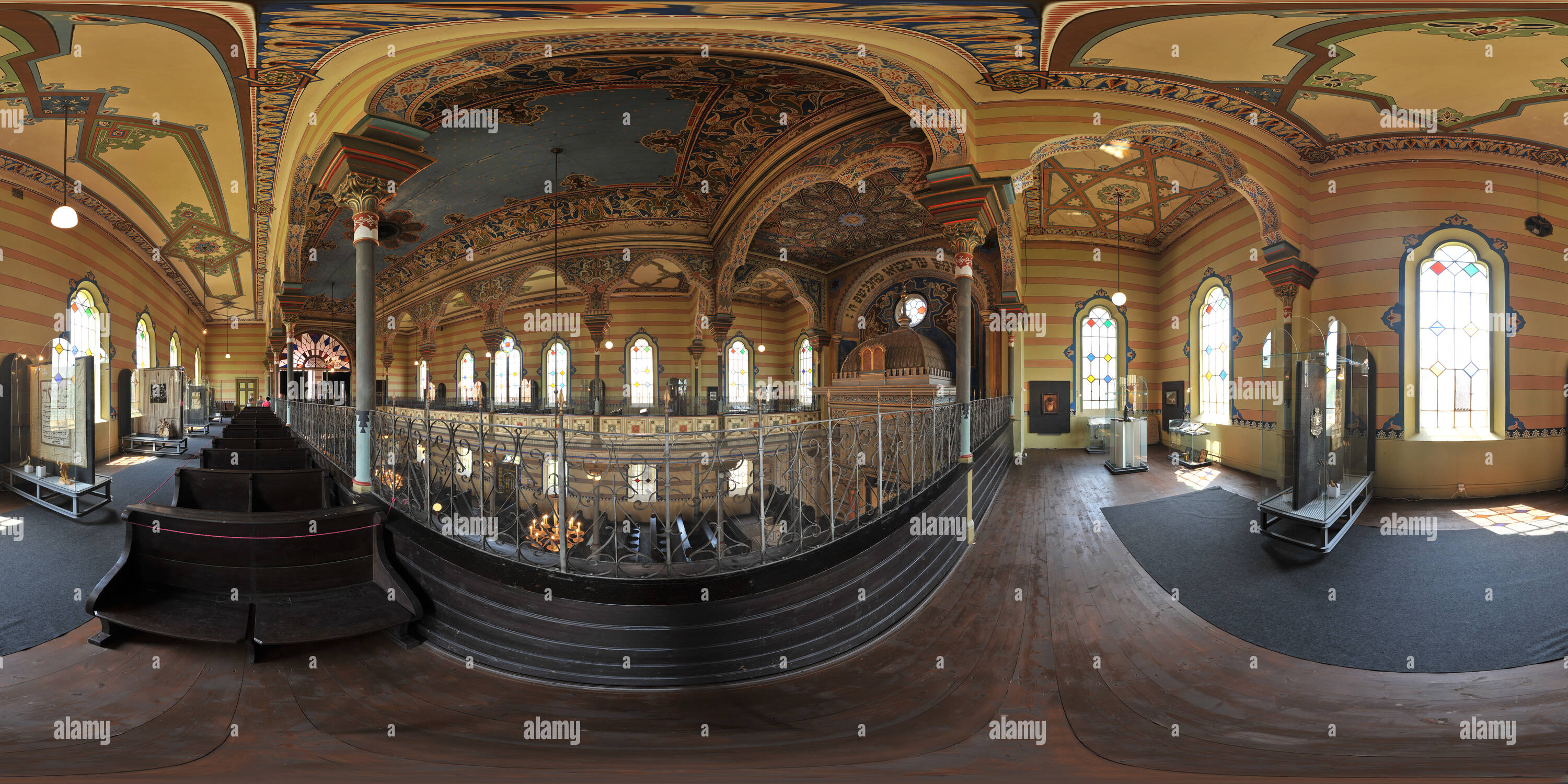 360° view of Prešov synagóga - Orthodox synagogue - Alamy