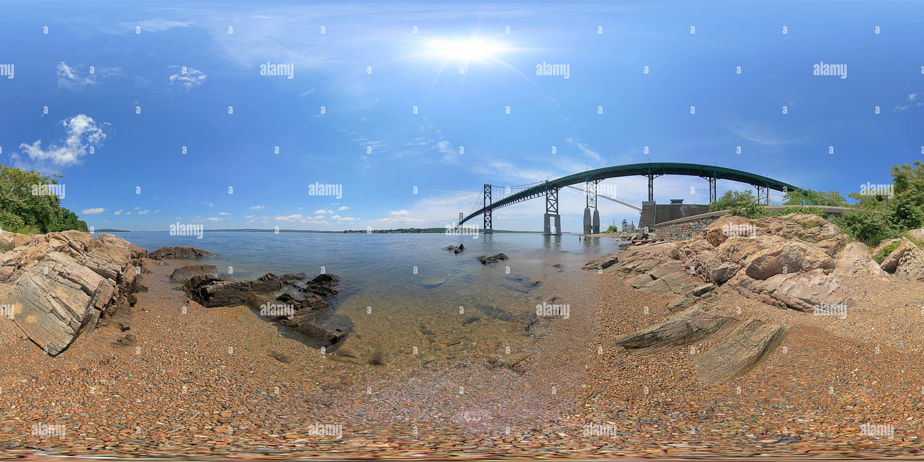 360° view of Mt Hope Bridge Bristol - Alamy
