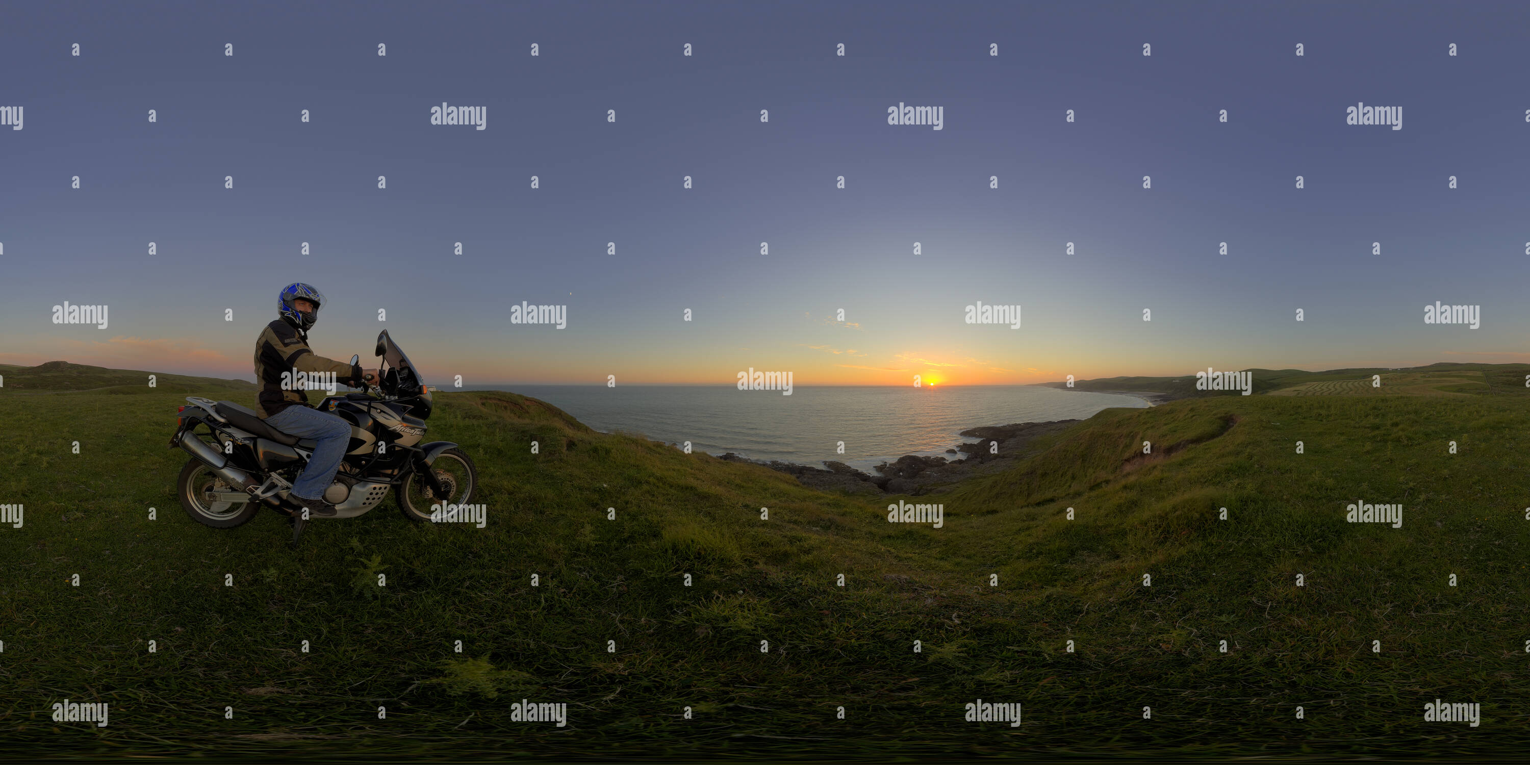 360° view of The End of the Road - Alamy