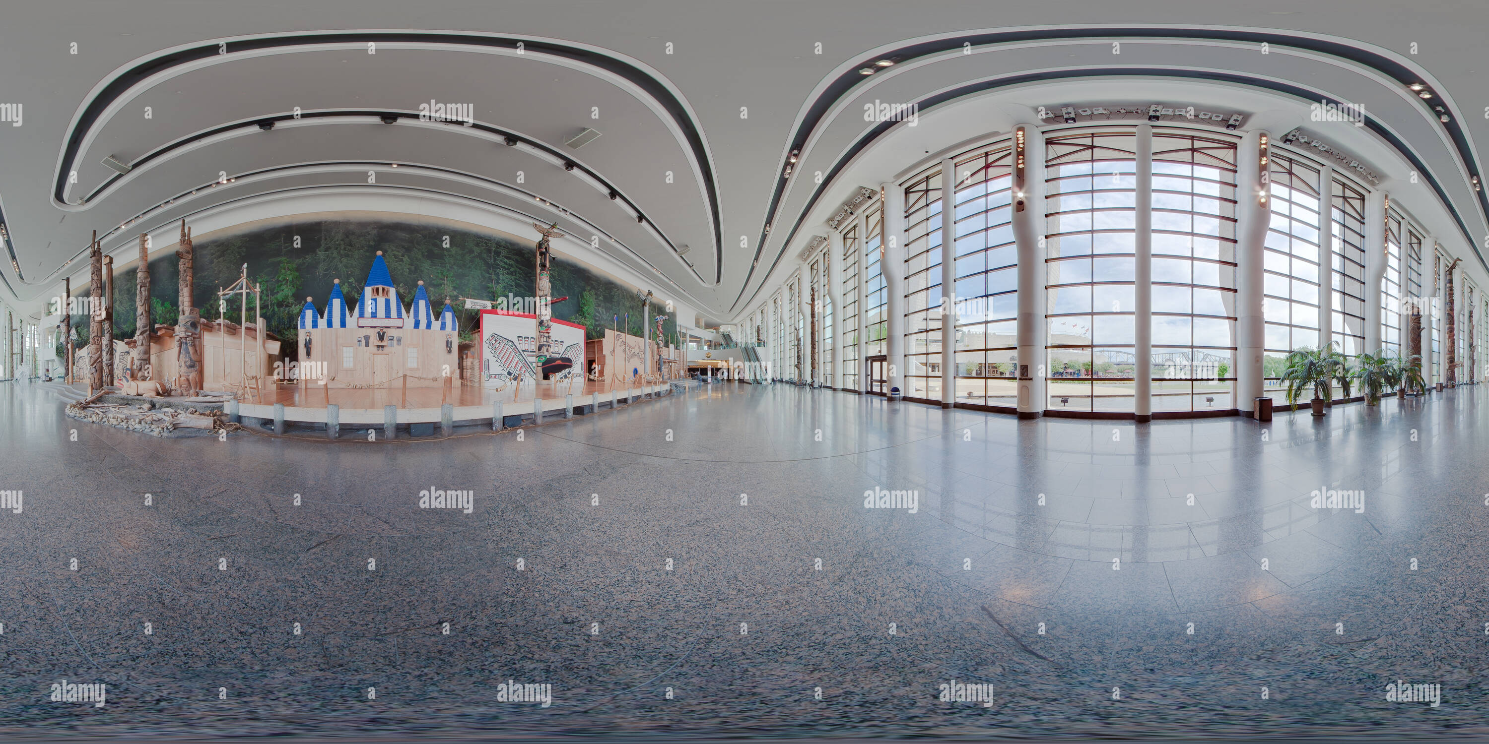 360° view of Canadian Museum of Civilization - Alamy