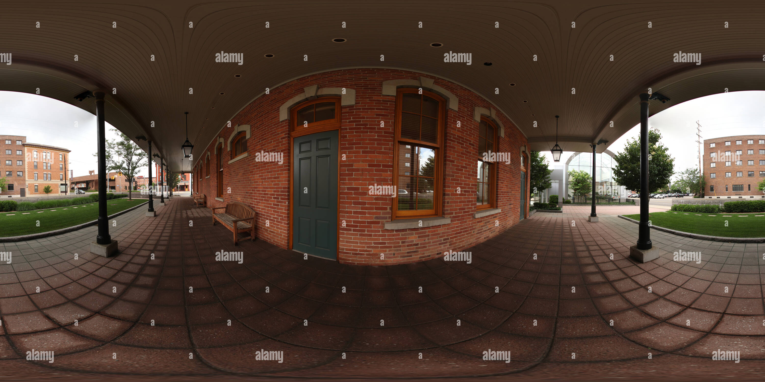 Kalamazoo railroad stations building preservation hi-res stock ...