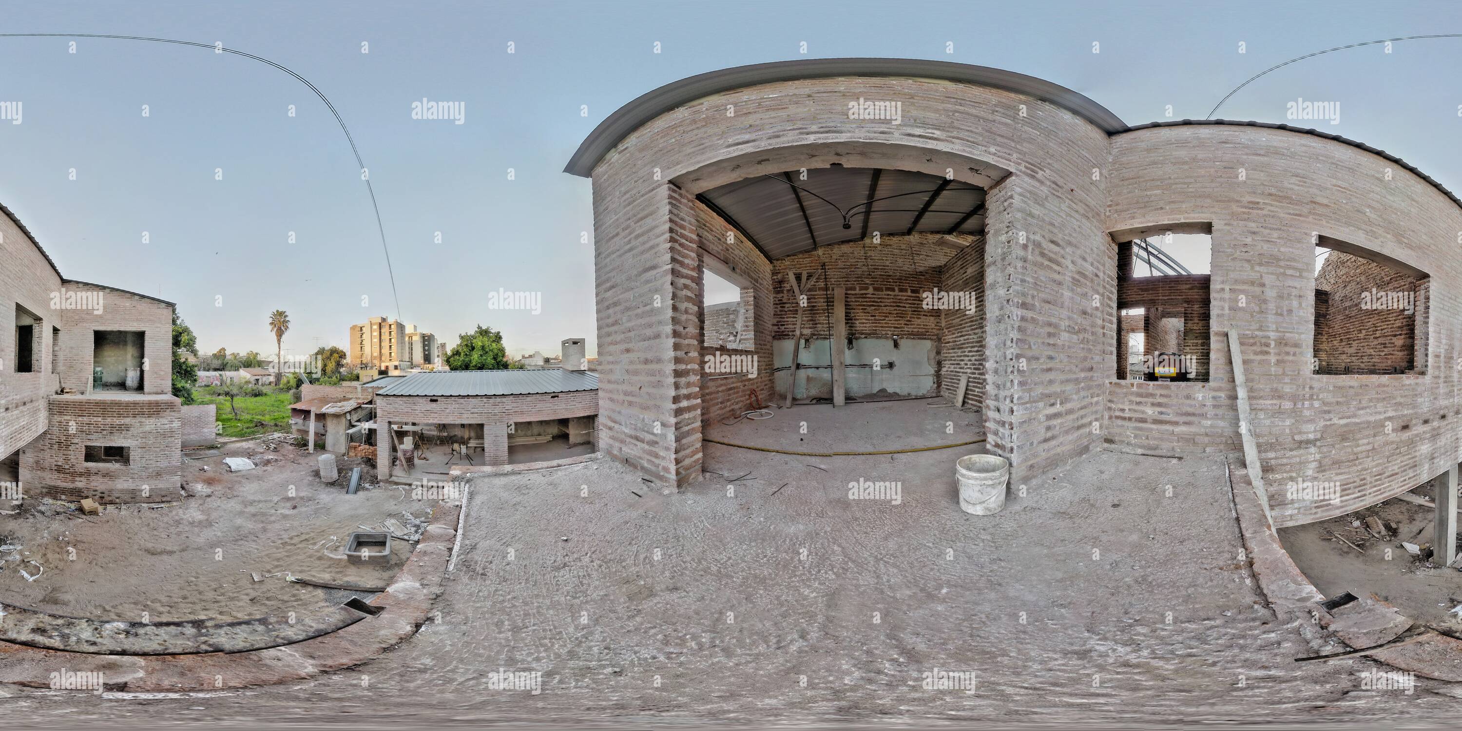 360° view of Building in progress - Alamy