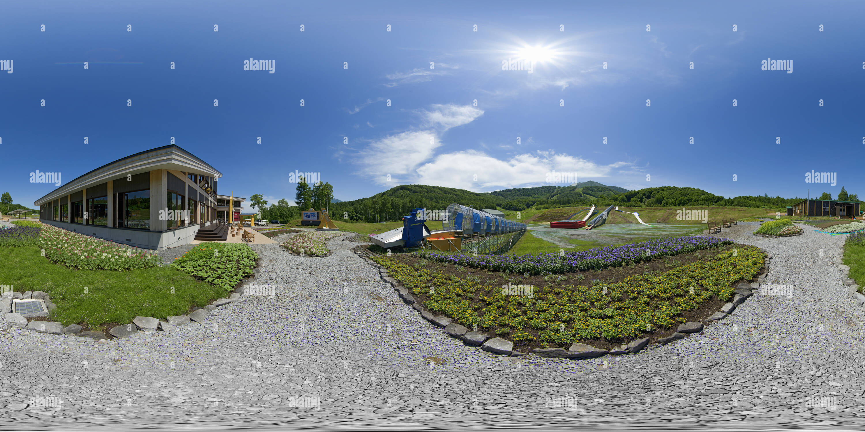 360° view of Hanazono 308 Flower Garden - Alamy