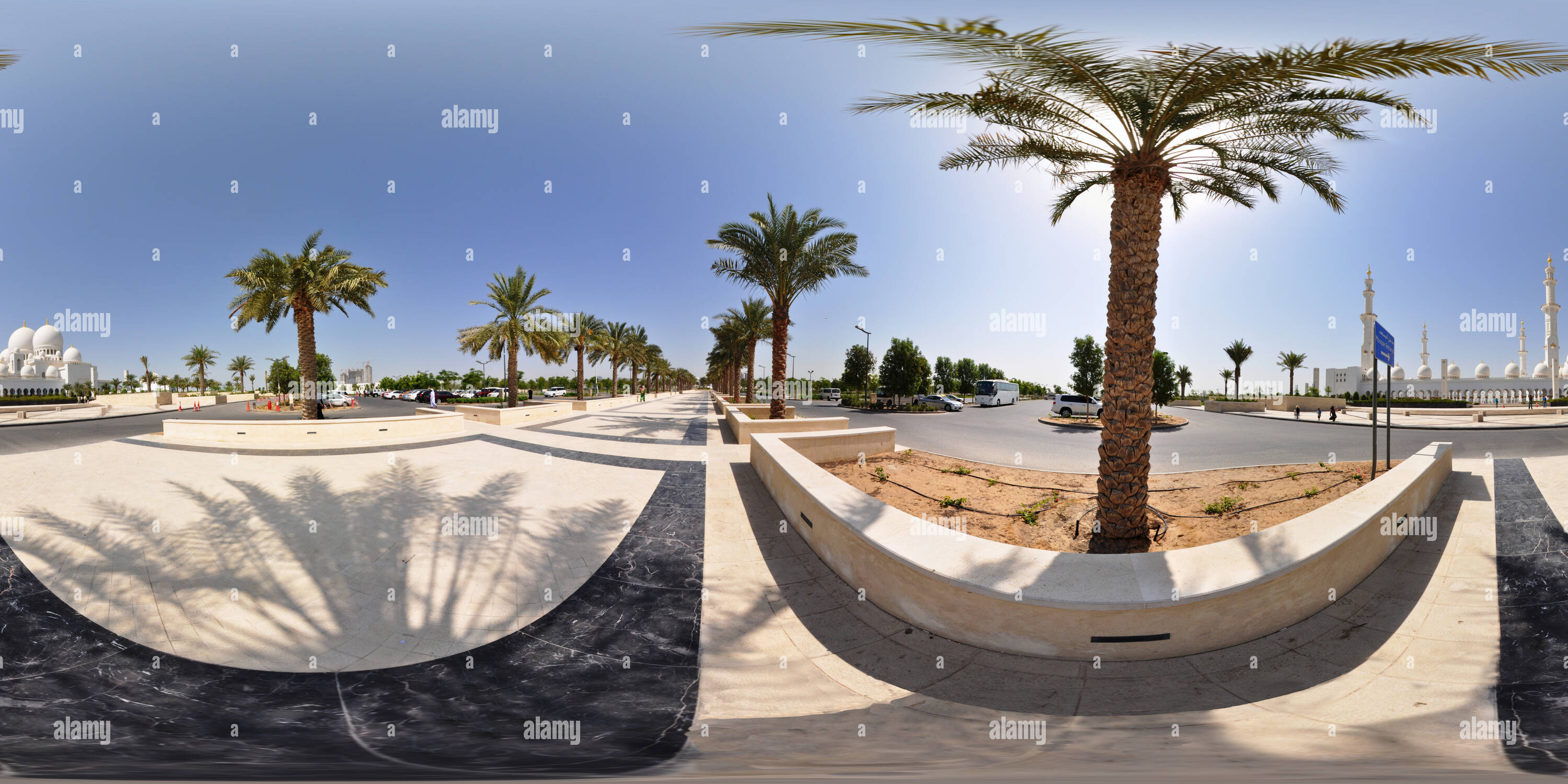 360° view of Sheikh Zayed Bin Sultan Al Nahyan Mosque a.k.a. Grand ...