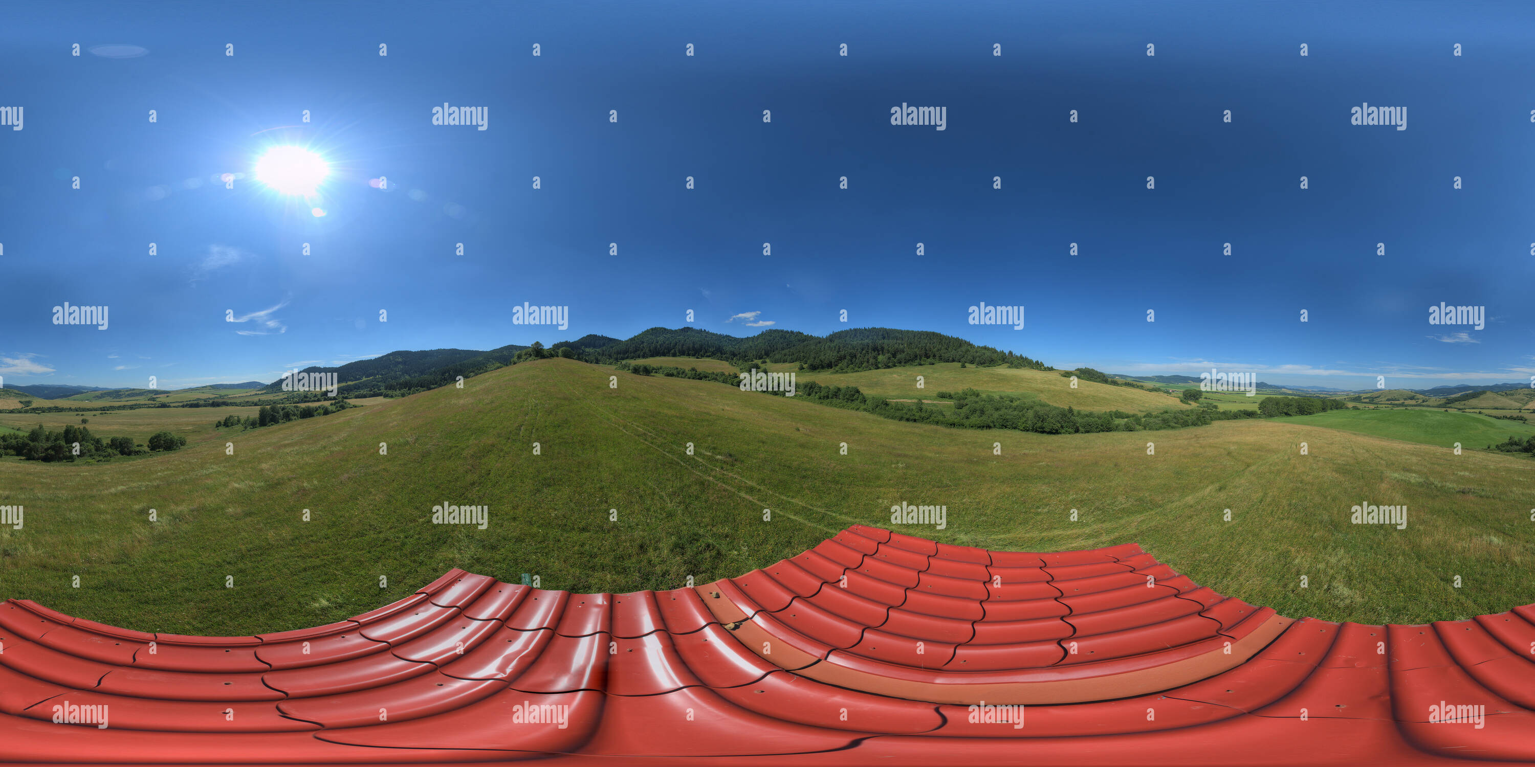 360° view of On the roof - Alamy