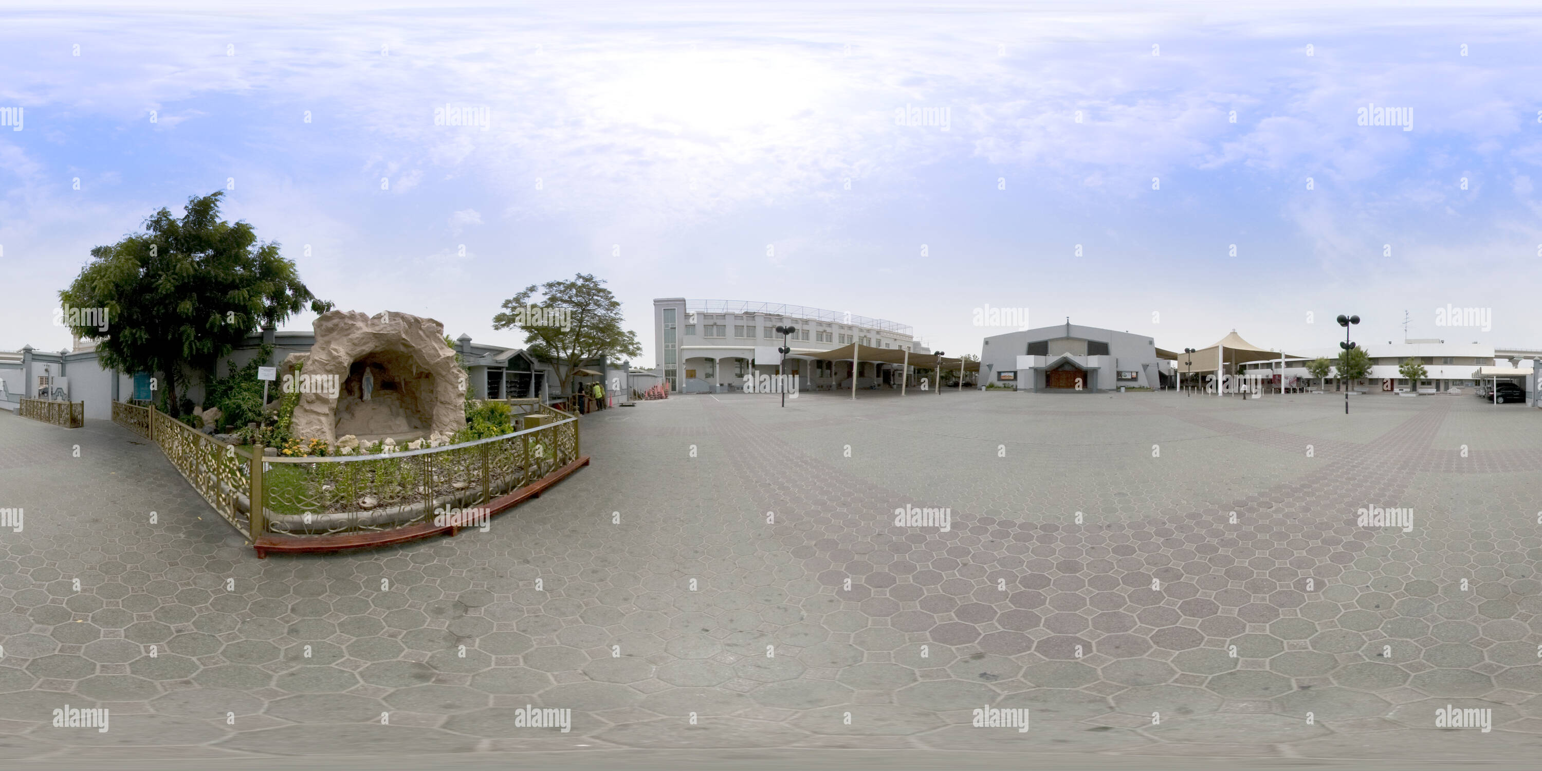 360° view of St.Mary's Catholic Church - Dubai - Alamy