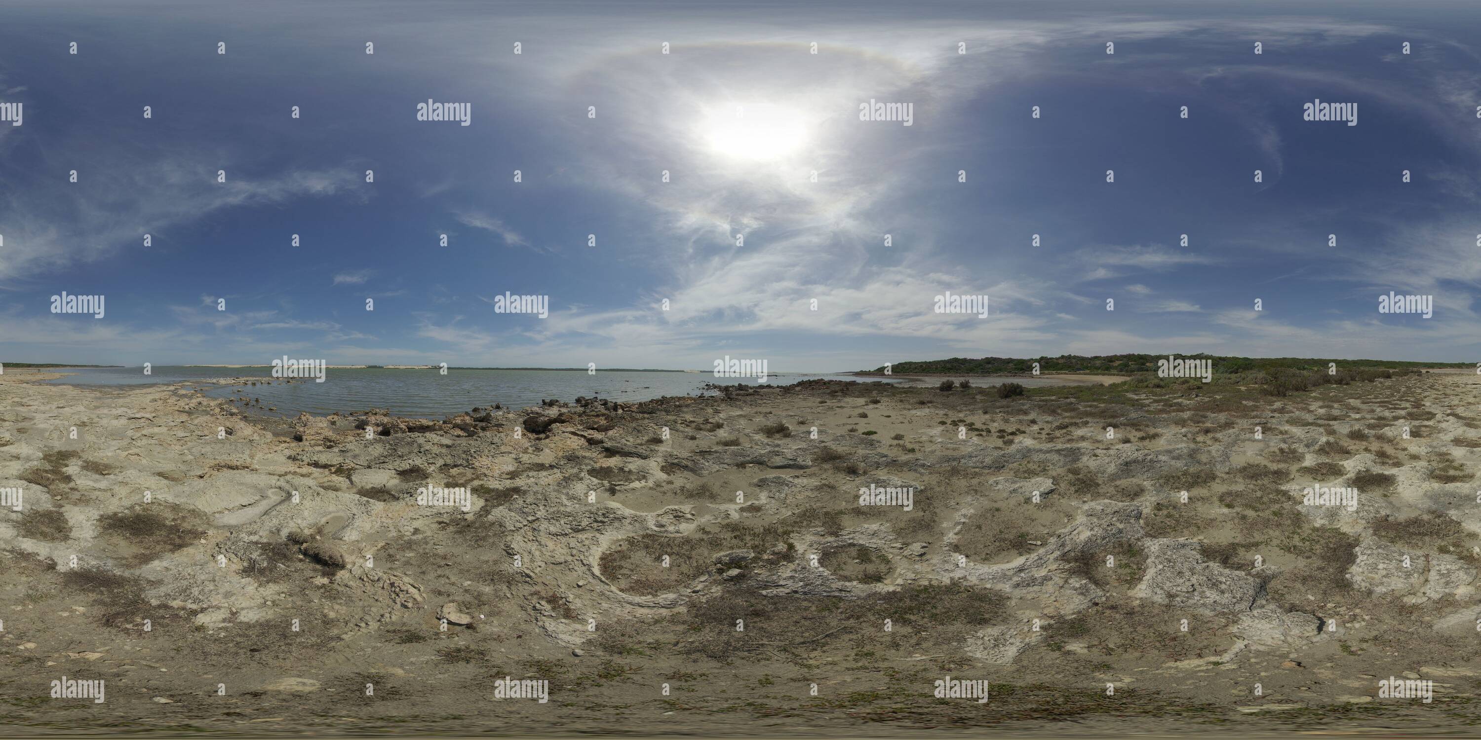 360° view of Coorong Loop Road - Alamy