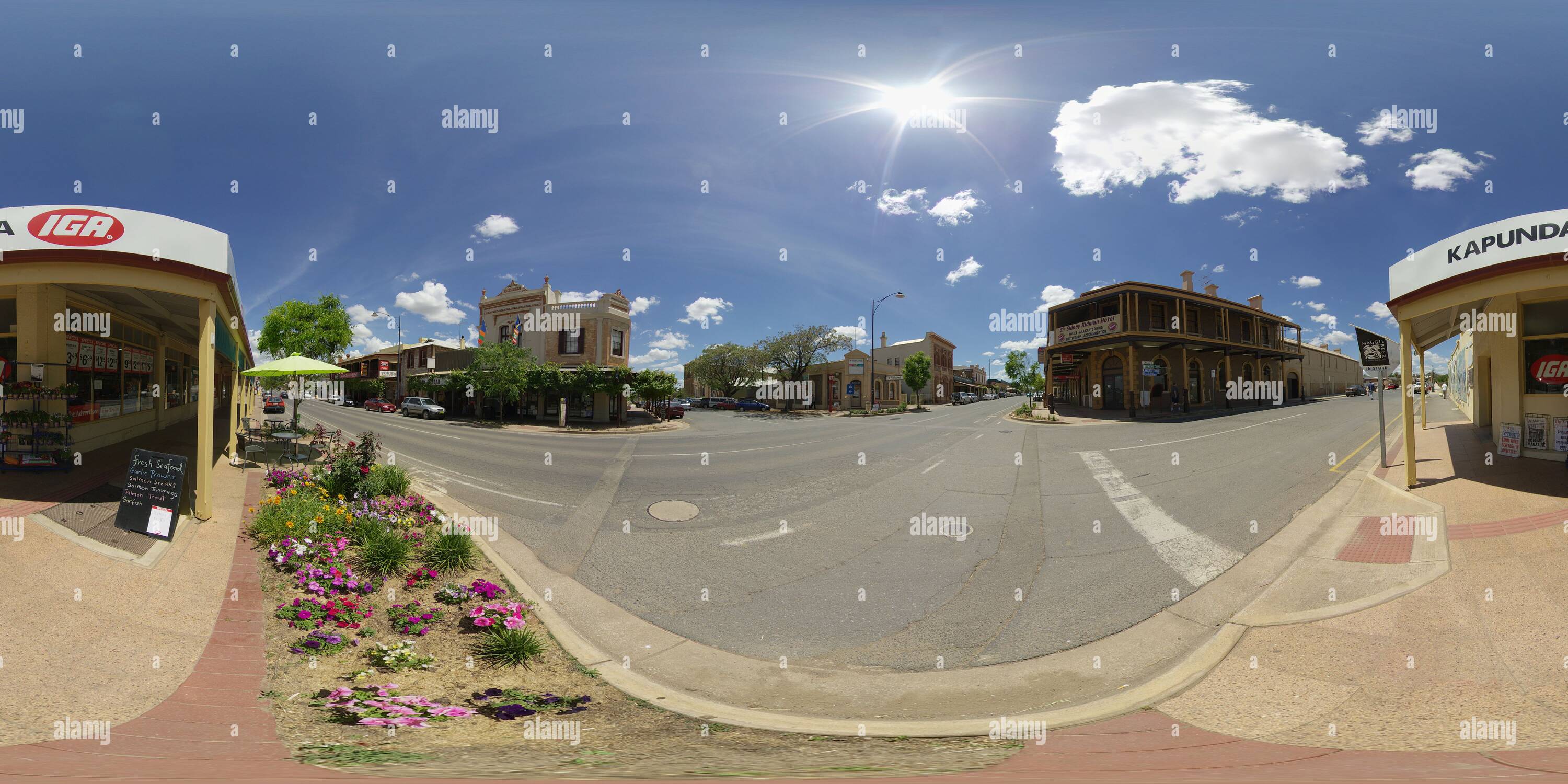 360° view of Kapunda Main Street - Alamy