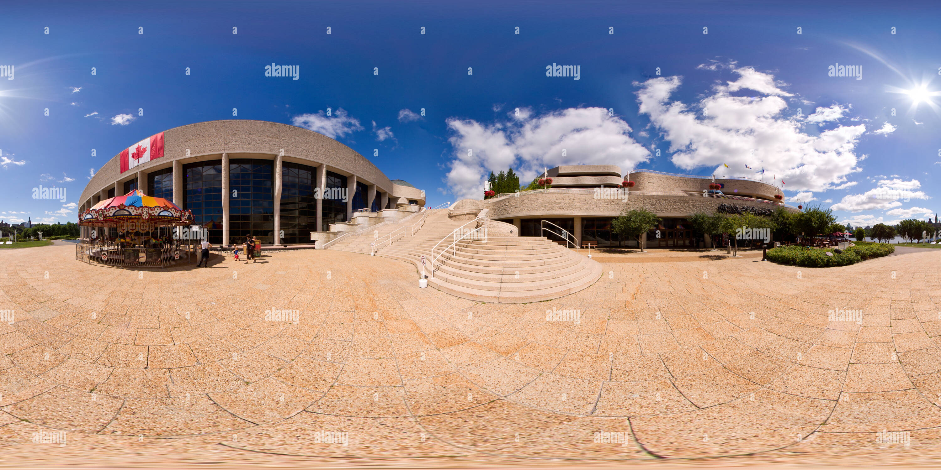 360° view of Canadian Museum of Civilization - Alamy