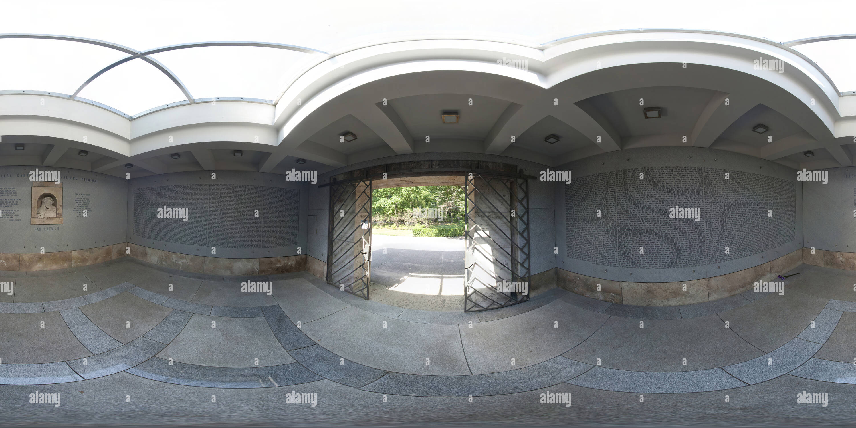360° view of Memorial room of recipients of the Military Order ...
