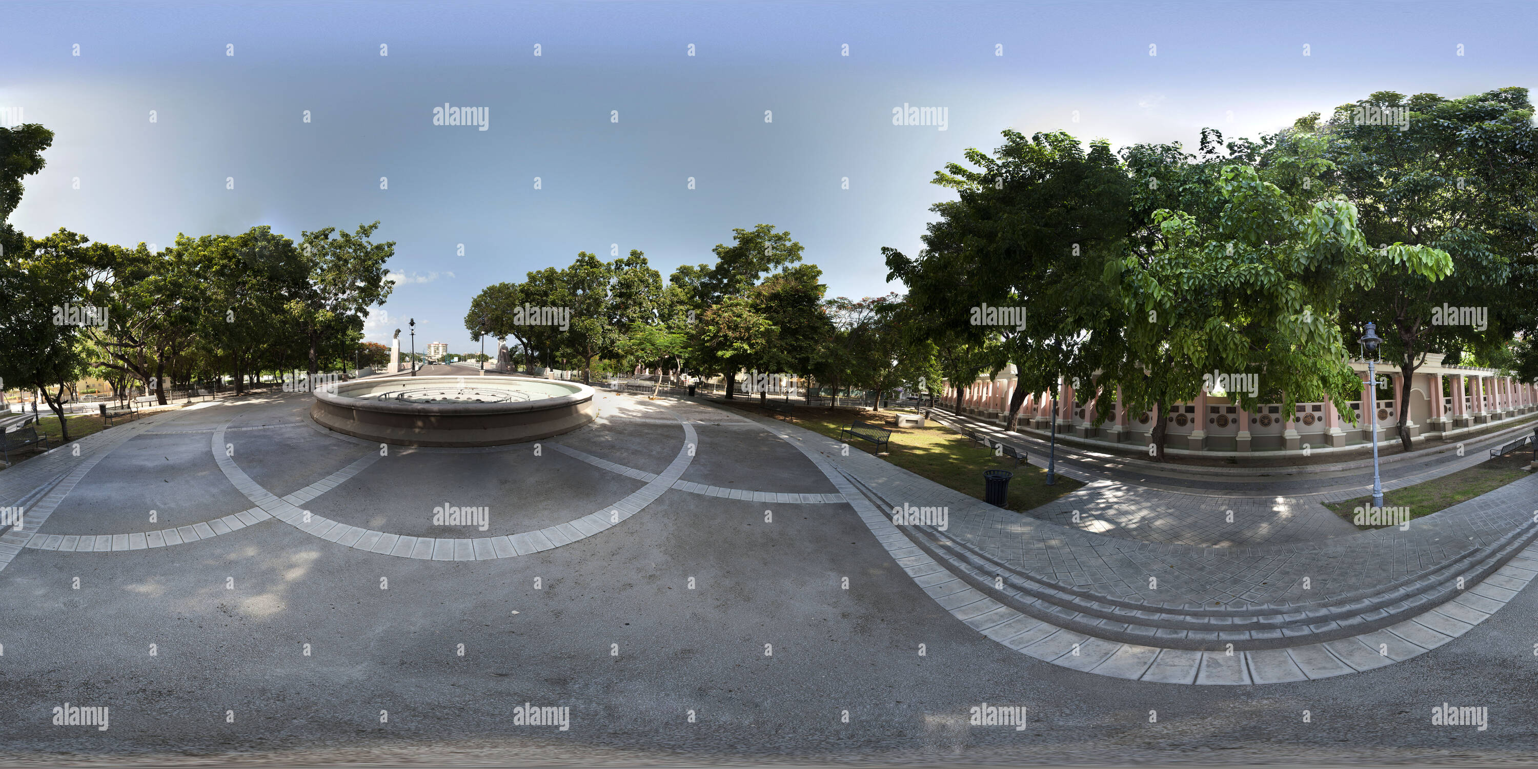 360° view of Parque Tricentenario de Ponce - Alamy
