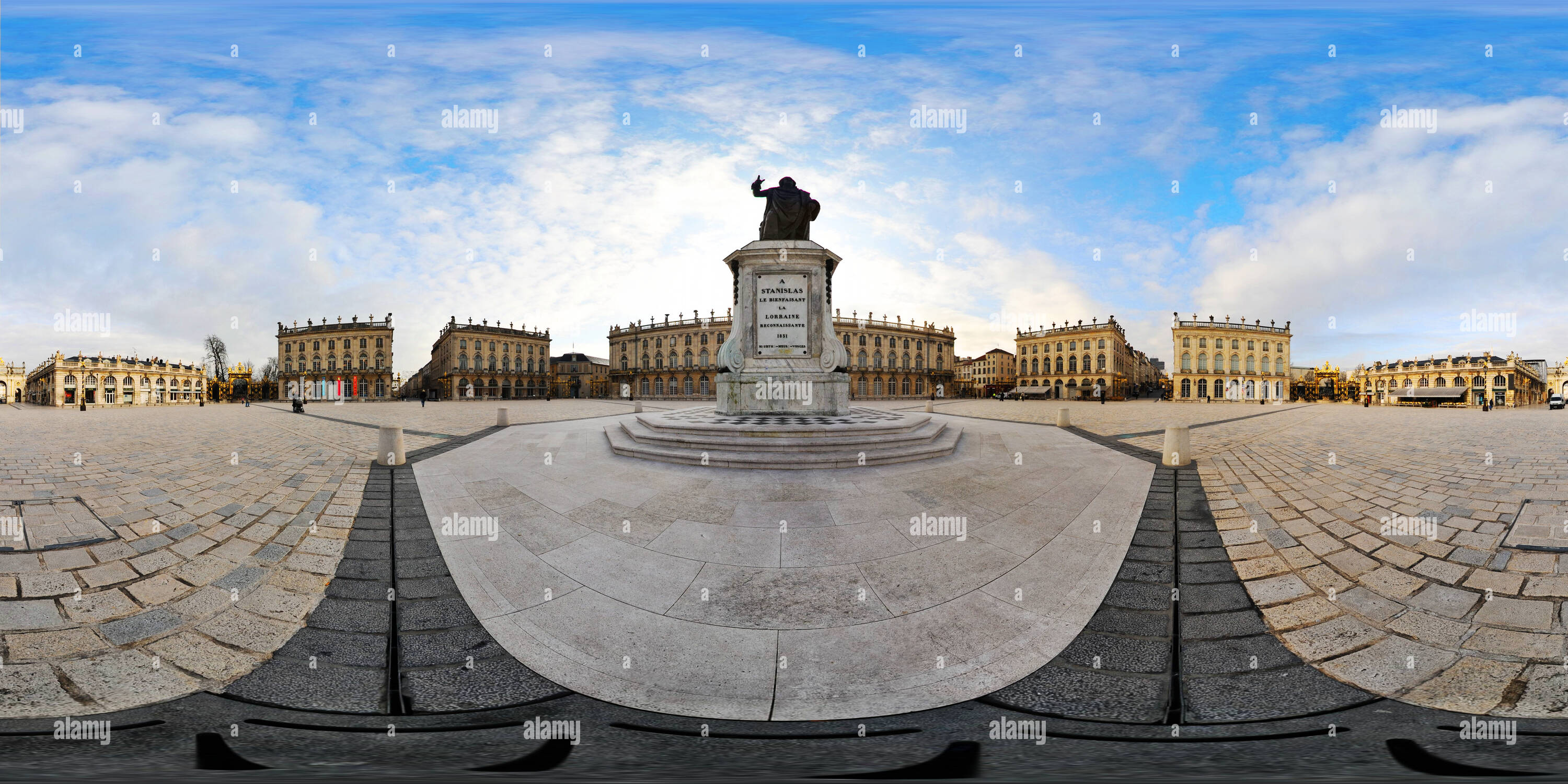 360° view of Place Stanislas, Nancy - Alamy
