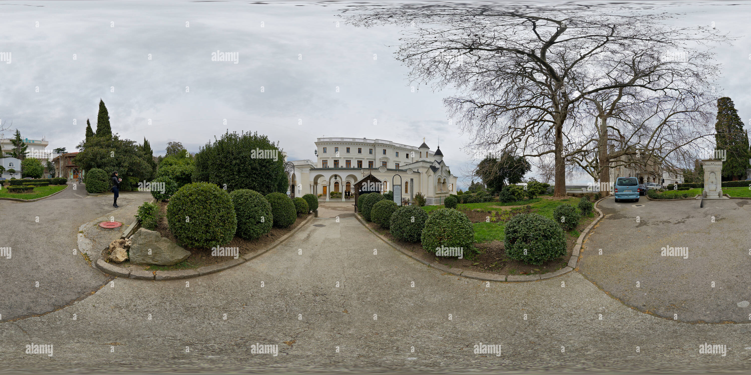 360° view of South side Livadia palace, Big Yalta, Ukraine - Alamy