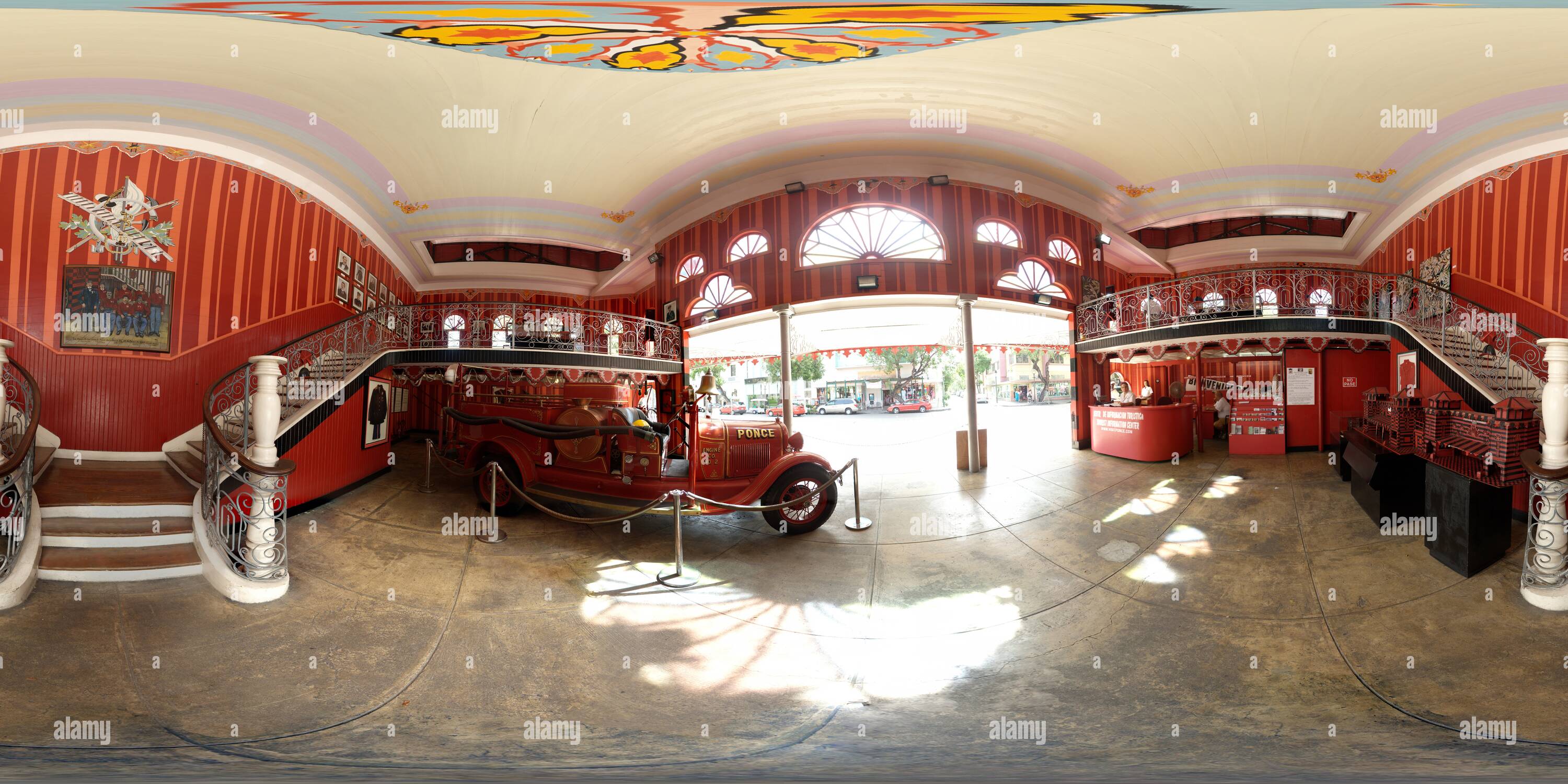 360° view of The Old Fire Station in Ponce PR - Alamy