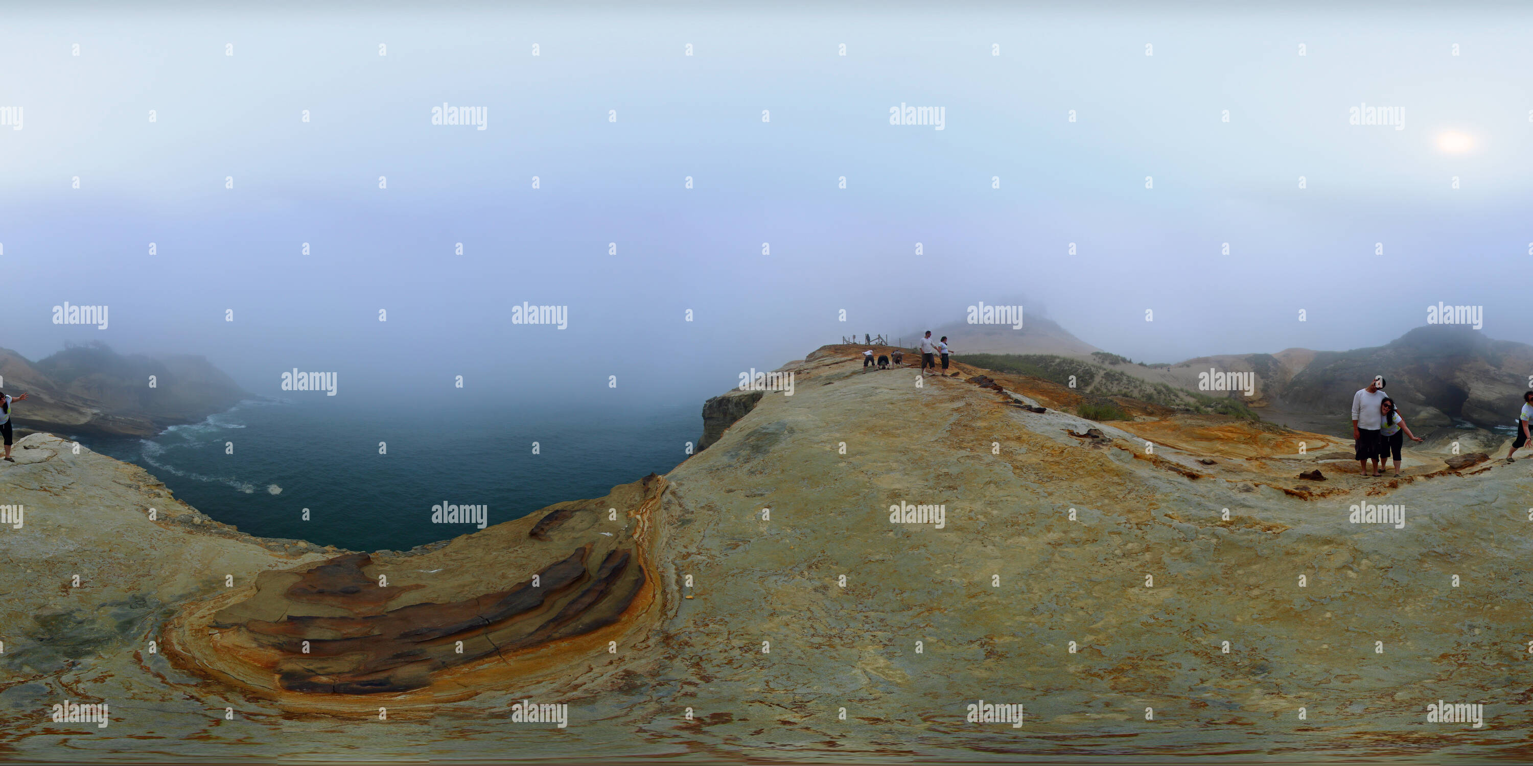 360° view of Cape Kawanda with Strange People - Alamy