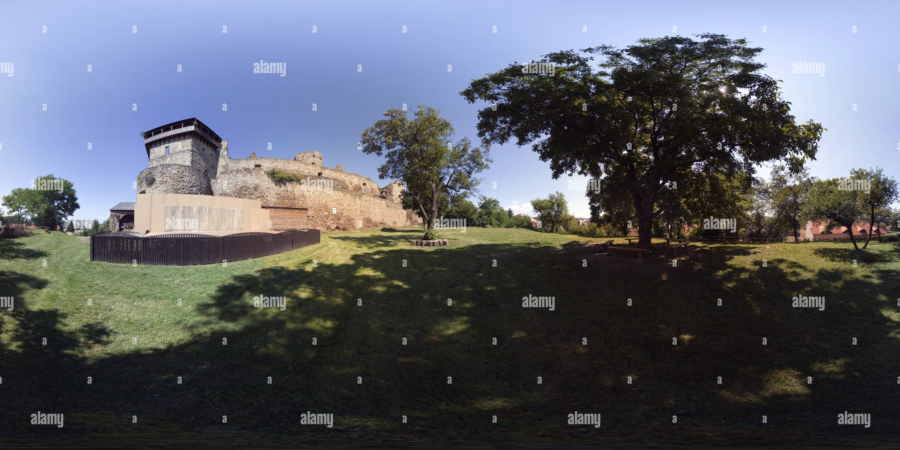 360° view of Filakovo Castle Down - Alamy